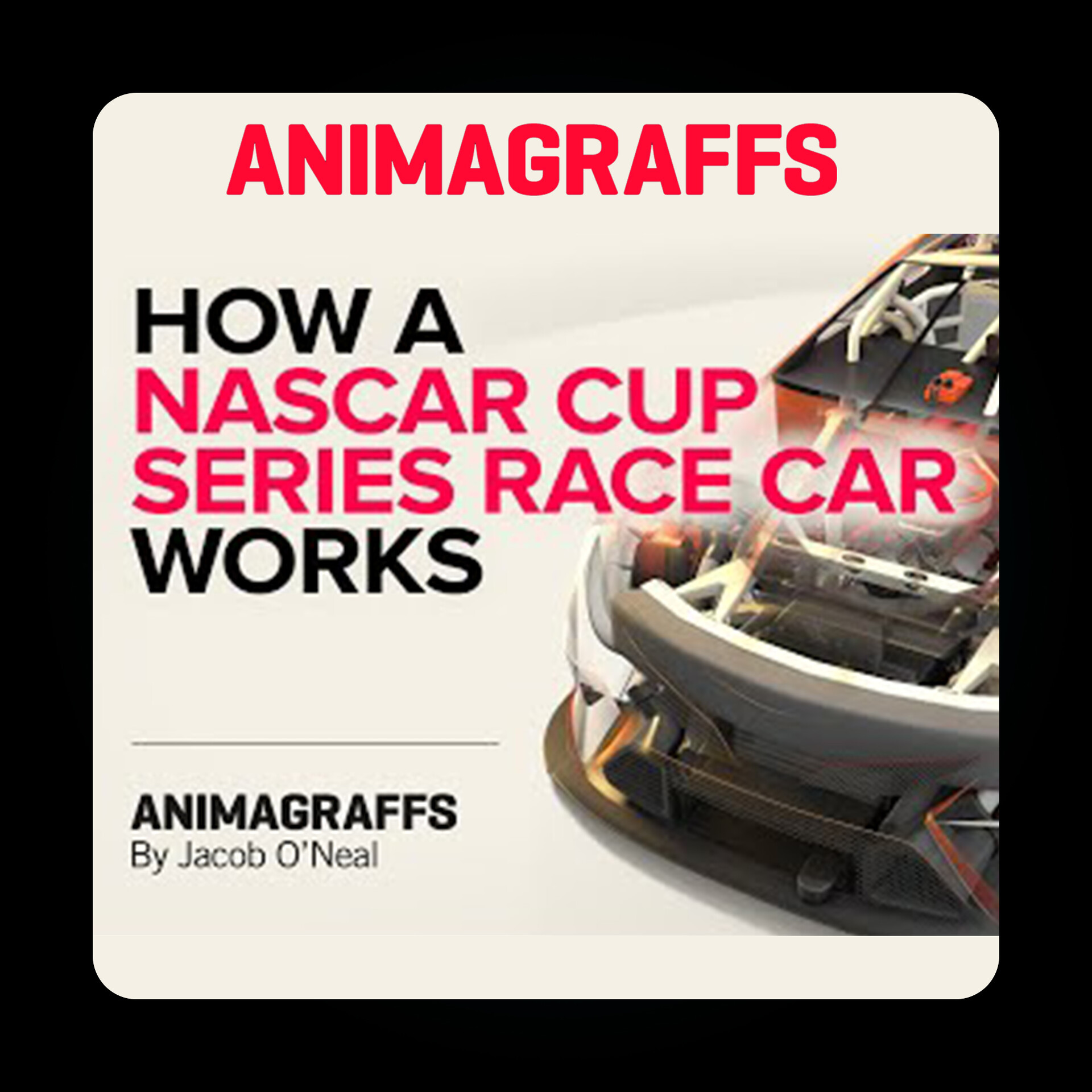 ArtStation - How a NASCAR Cup Series Race Car Works