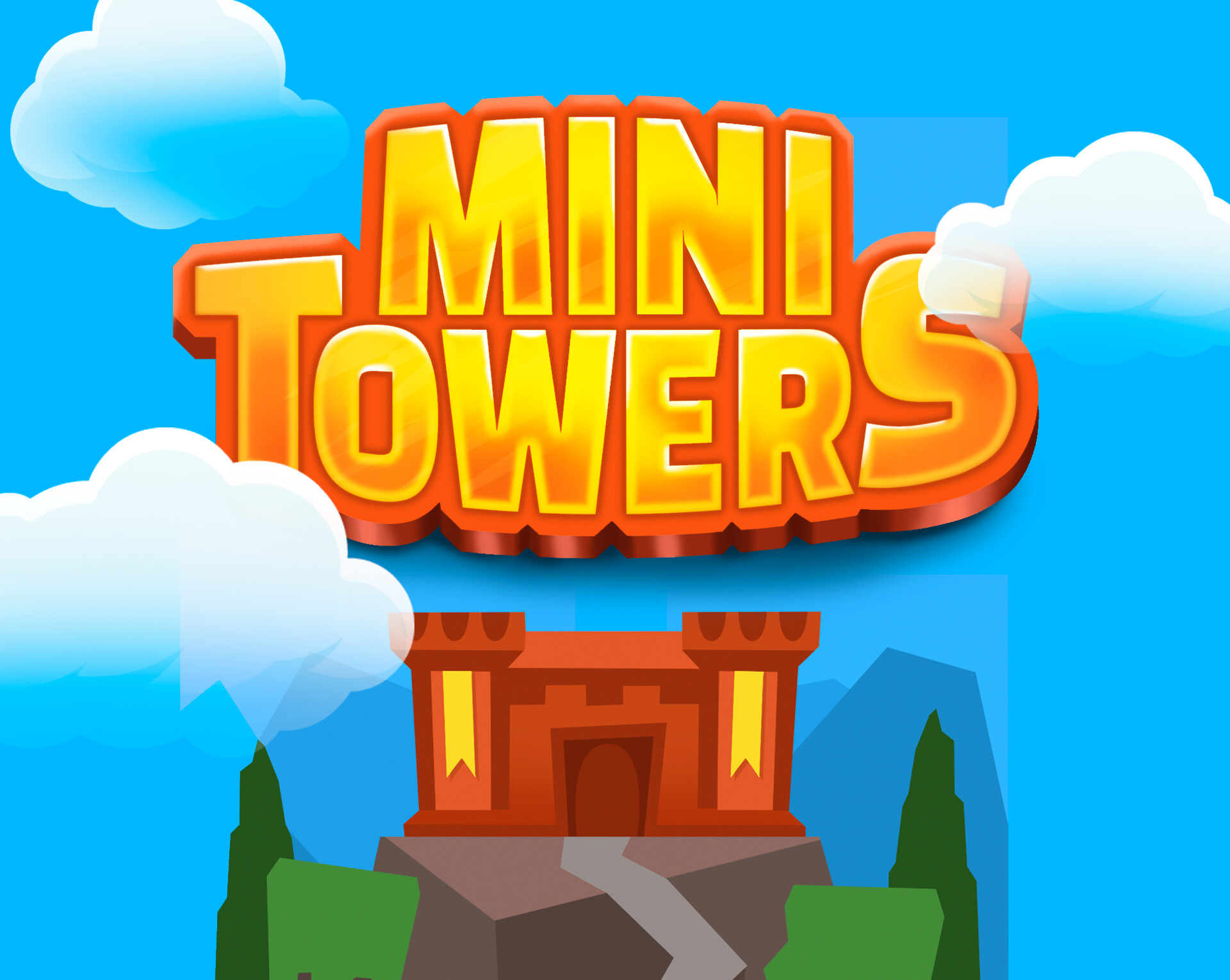 ArtStation - "Mini Towers" Game UI & Visual Identity
