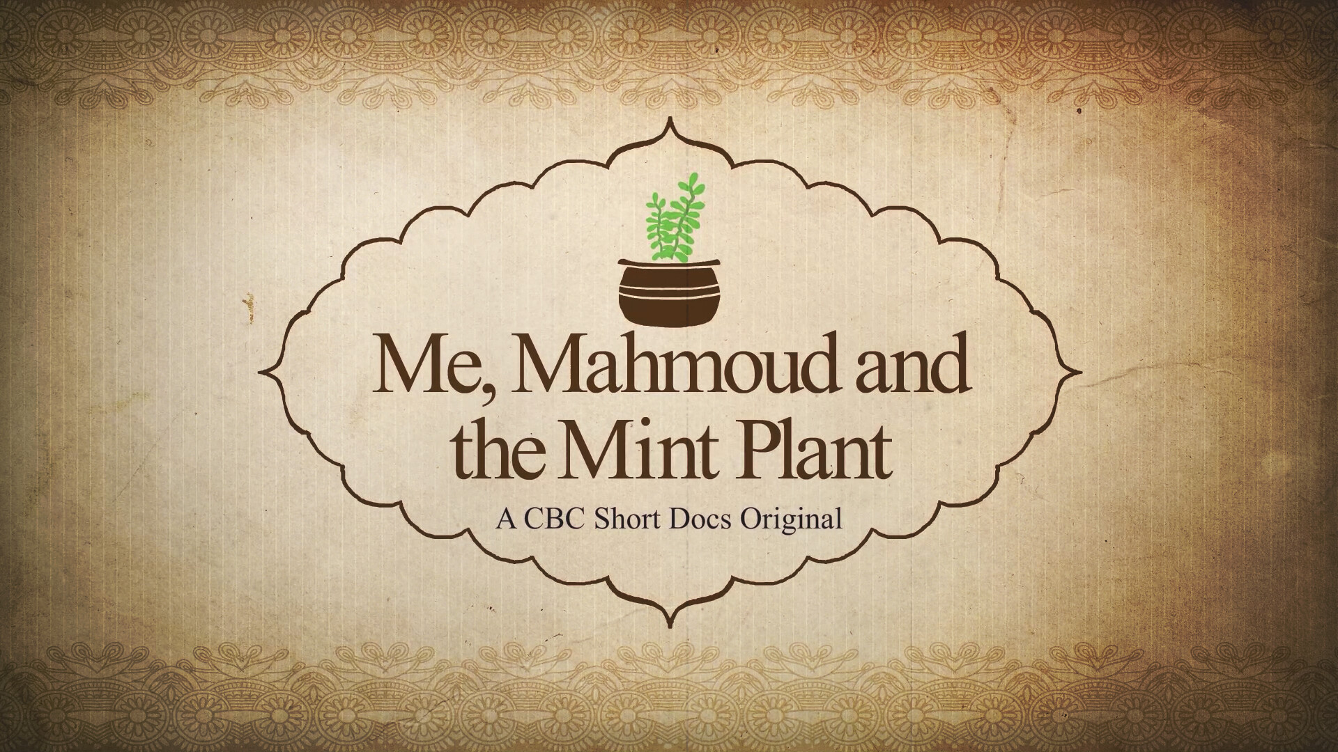 ArtStation - Me, Mahmoud and The Mint Plant - THUMBNAILS
