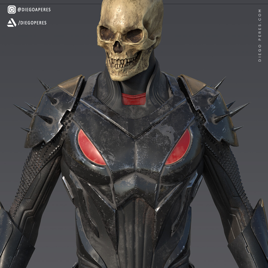 ArtStation - Cosmic Ghost Rider