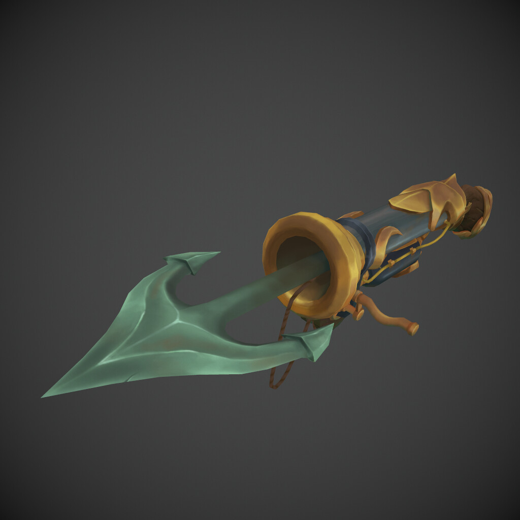 ArtStation - Harpoon Gun