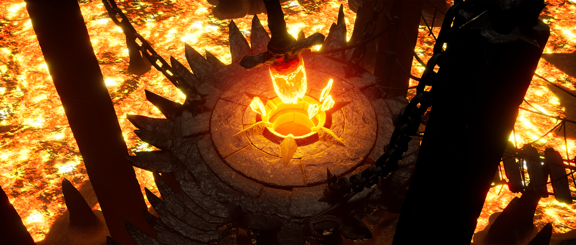 ArtStation - Hell Location UE4