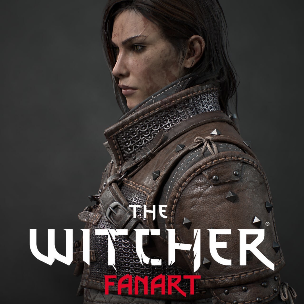 ArtStation - Witcher girl