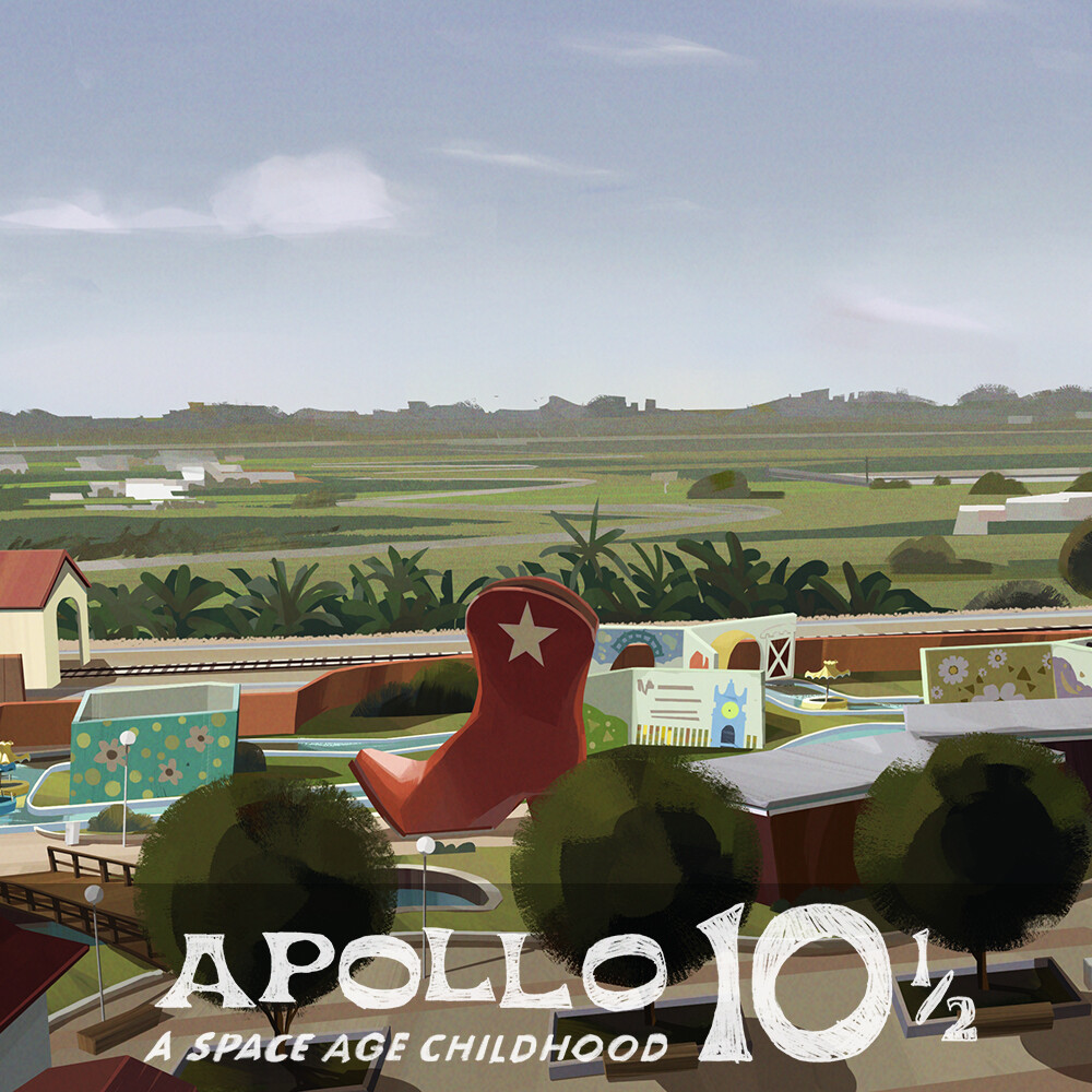 ArtStation - Apollo 10 ½: A Spaceage Childhood - Background Paintings