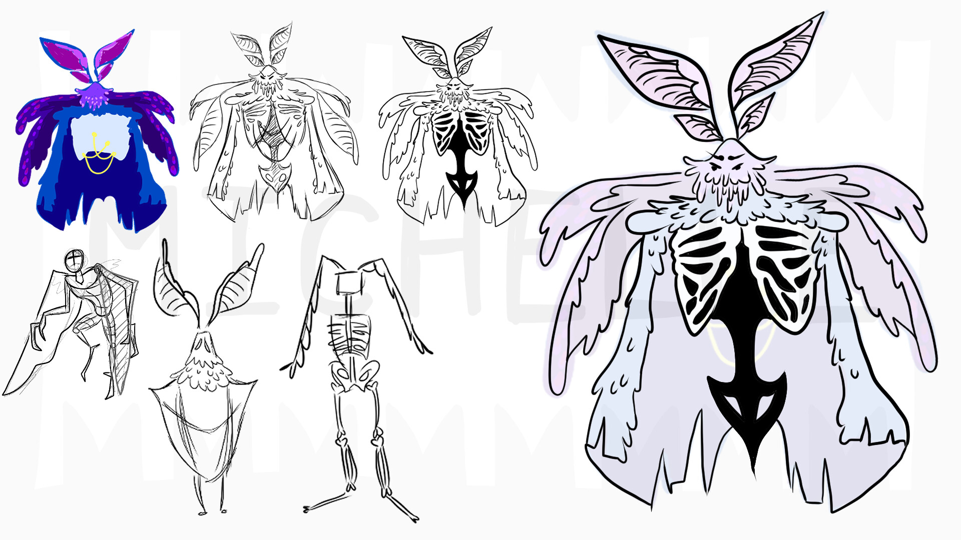 ArtStation - Character Design - Bone Fairies