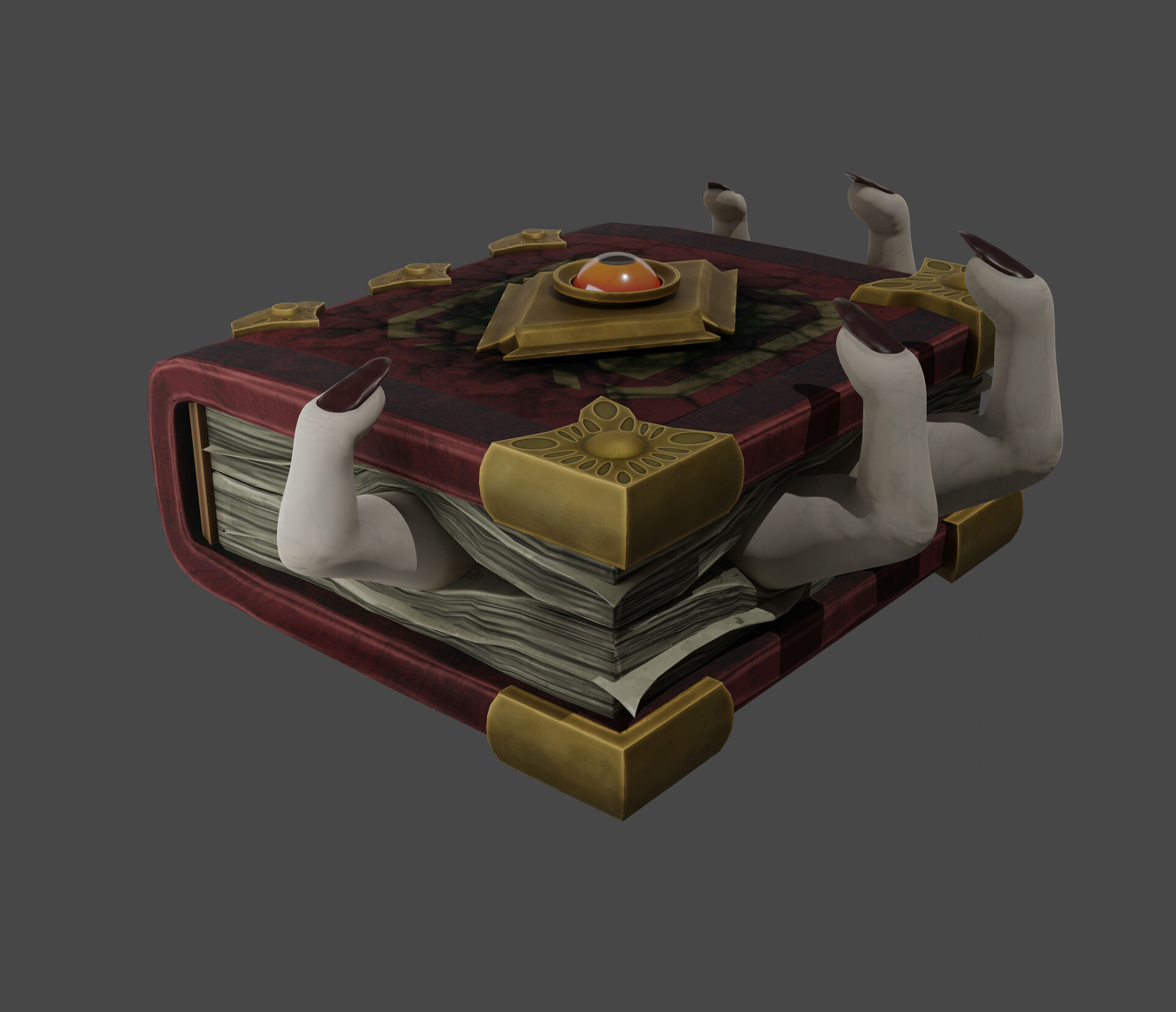 ArtStation - Stylized Book - Props