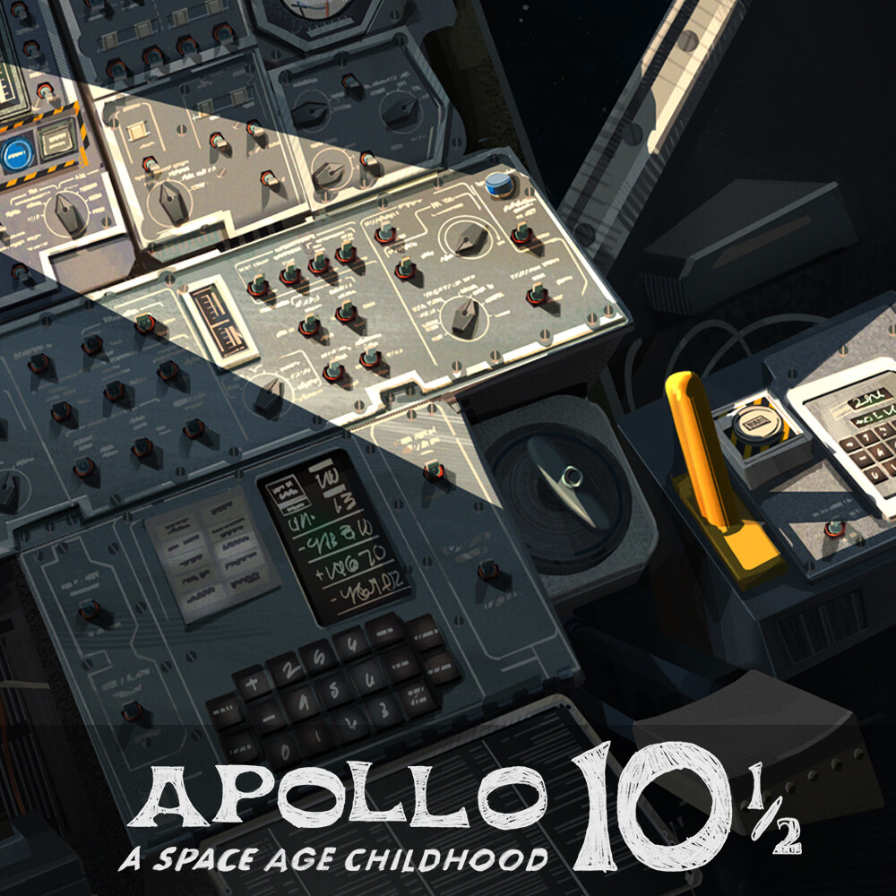 ArtStation - Apollo 10 ½: A Spaceage Childhood - Background Paintings