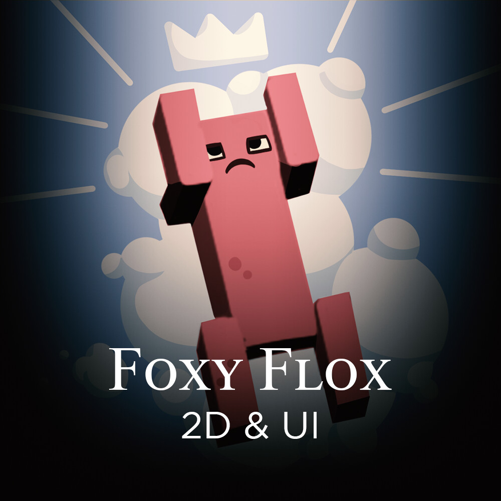 ArtStation - Foxy Flox UI process