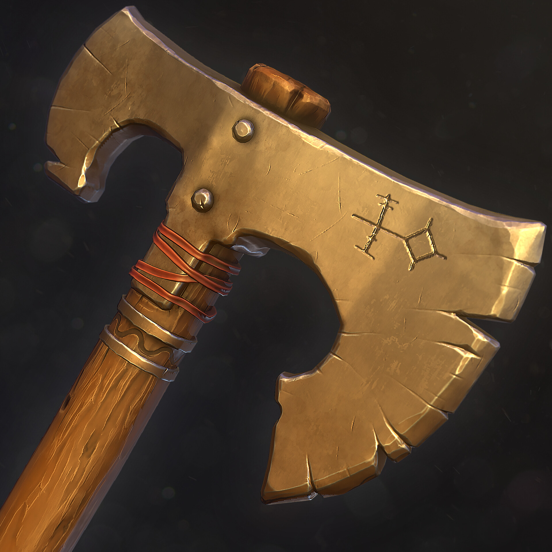 ArtStation - Stylized Axe