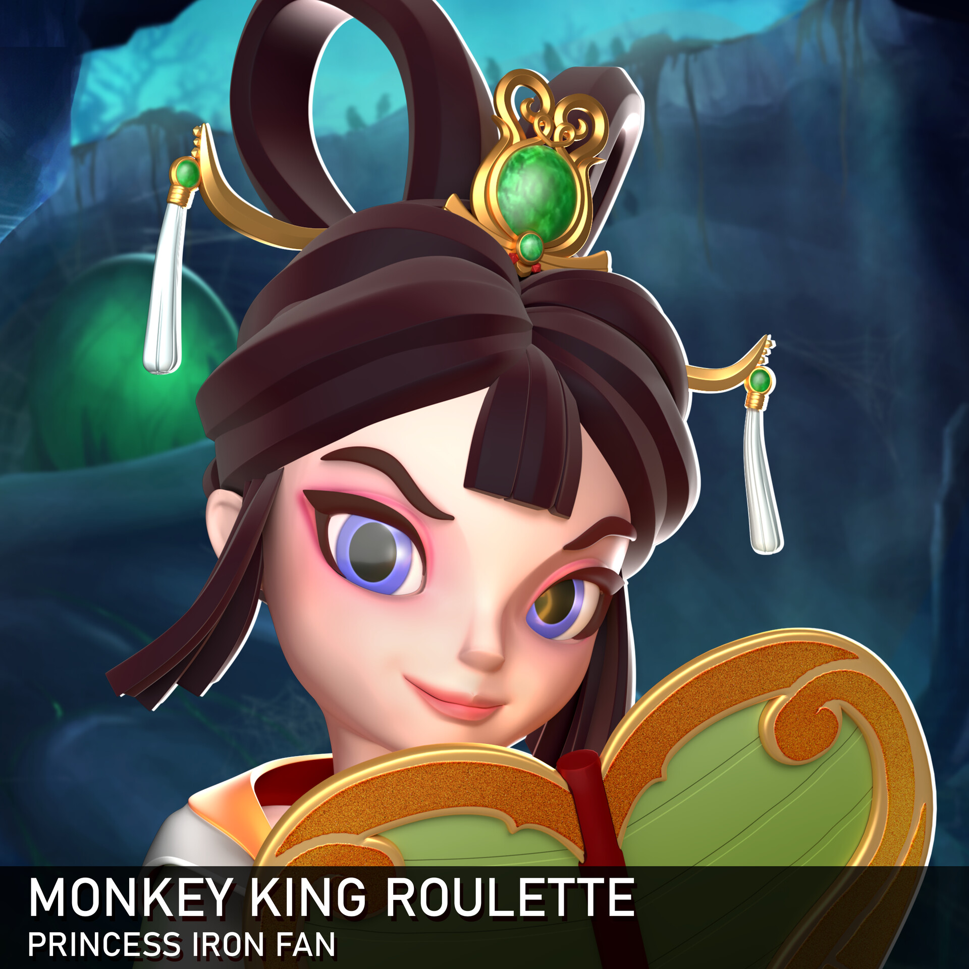 ArtStation - MKR - Princess IronFan