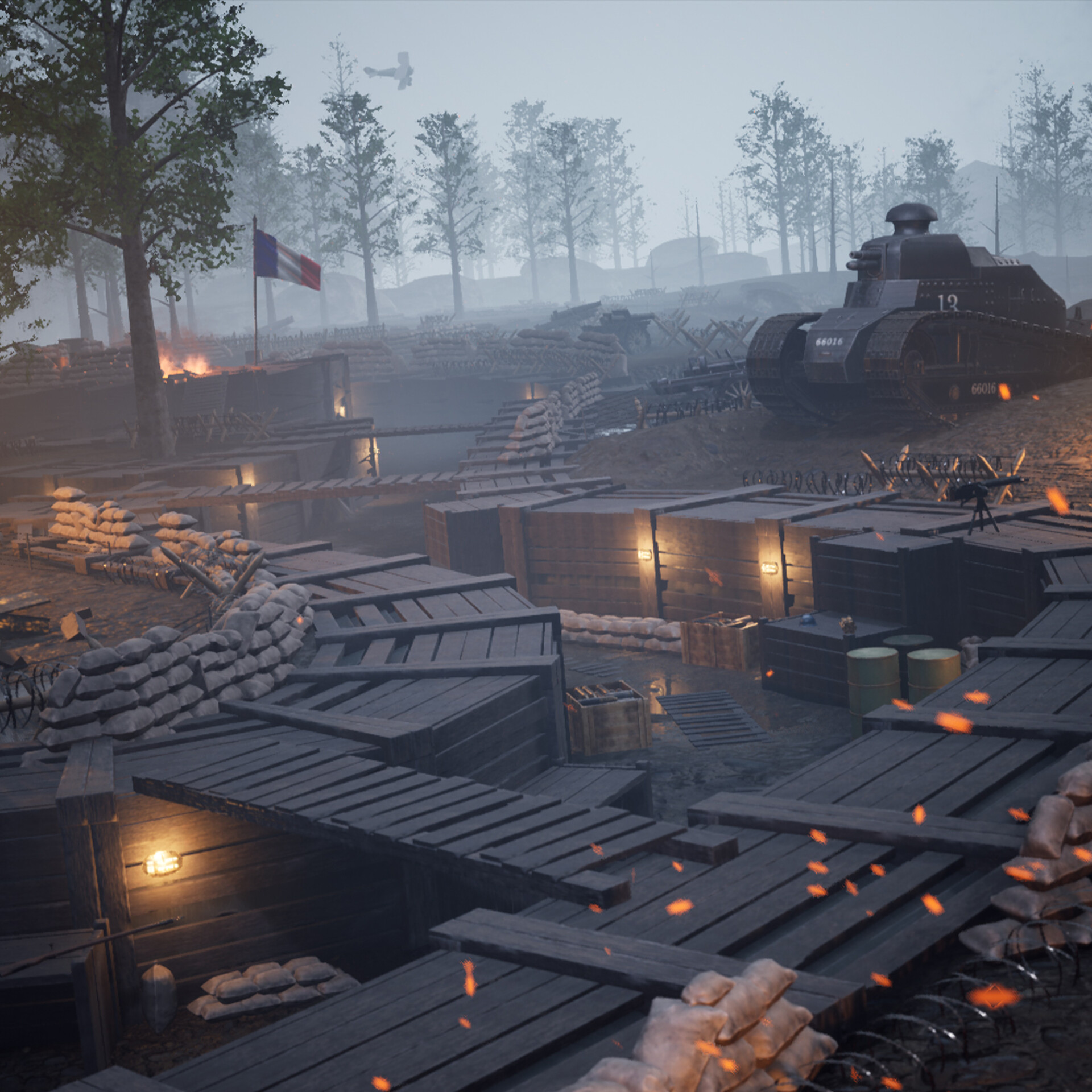 ArtStation - World War Battlefield