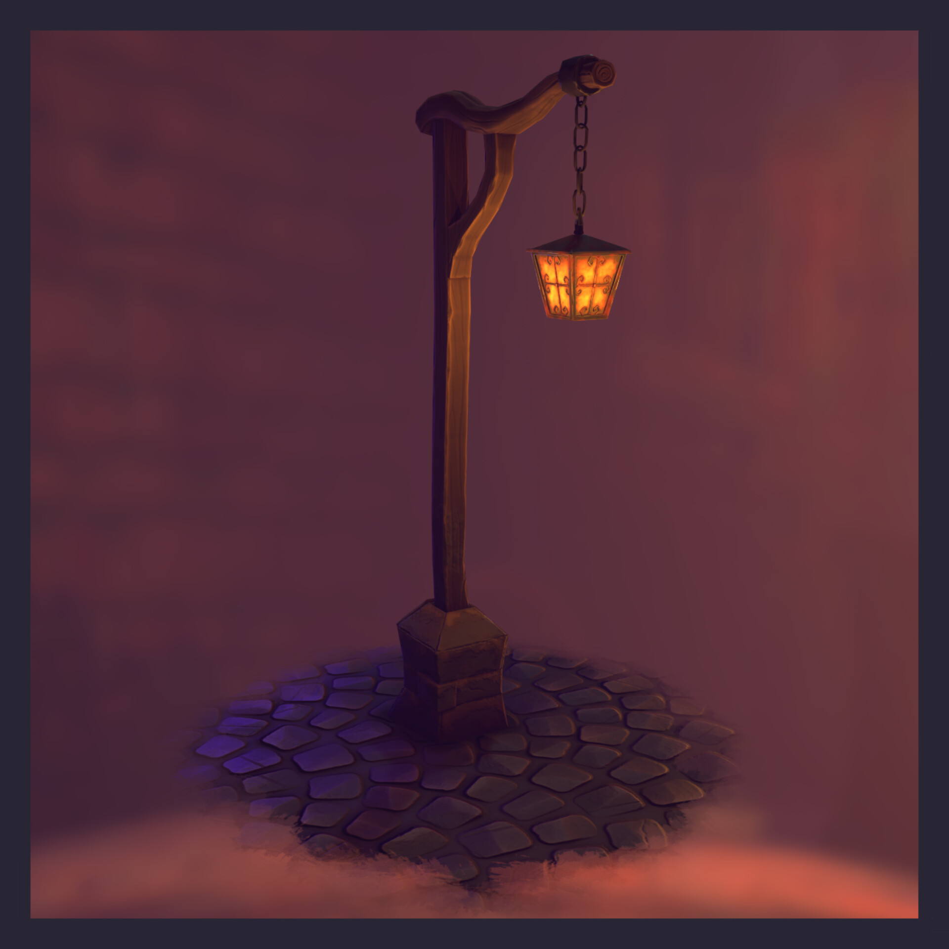 ArtStation - Stylized Lantern