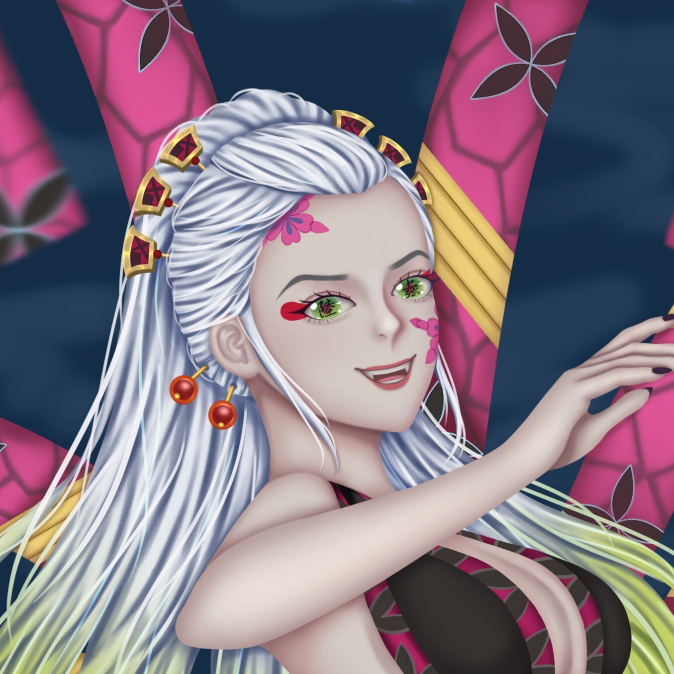 ArtStation - Daki from Kimetsu no Yaiba (Demon Slayer)