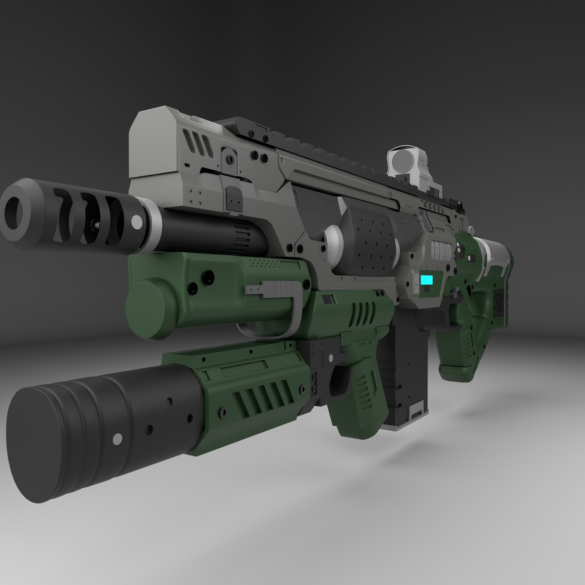 ArtStation - Machine Gun