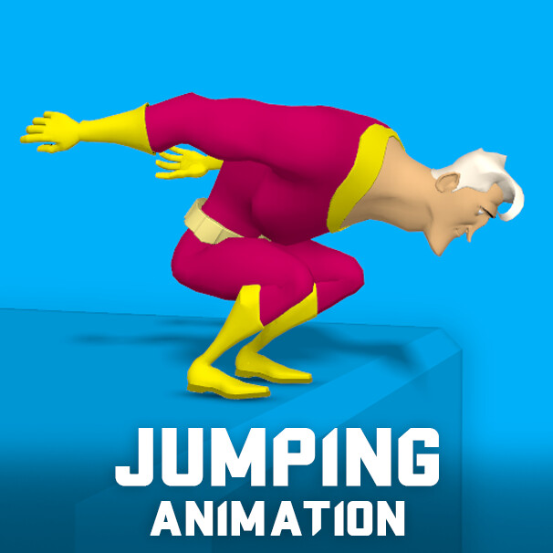 ArtStation - Character Animation Study #2 - Jumping