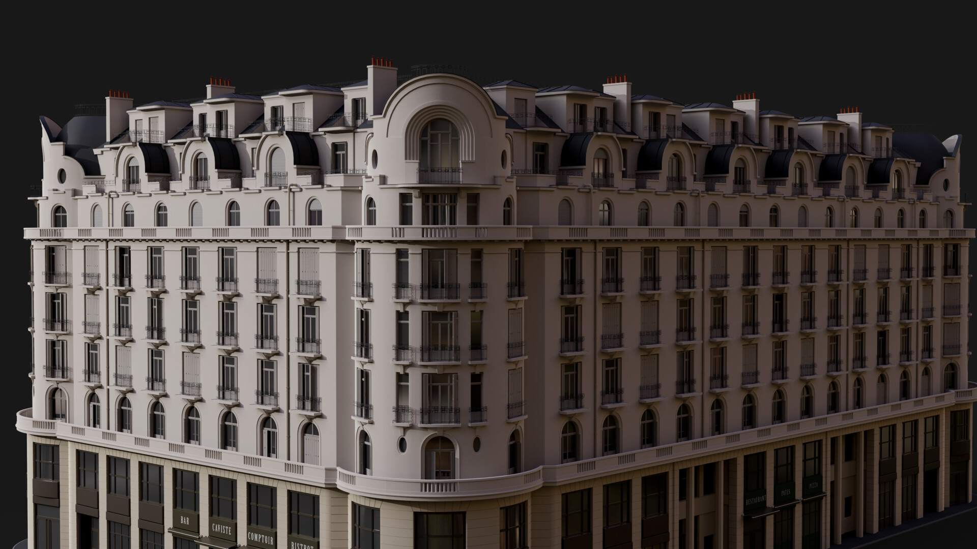 ArtStation - Haussmann Building