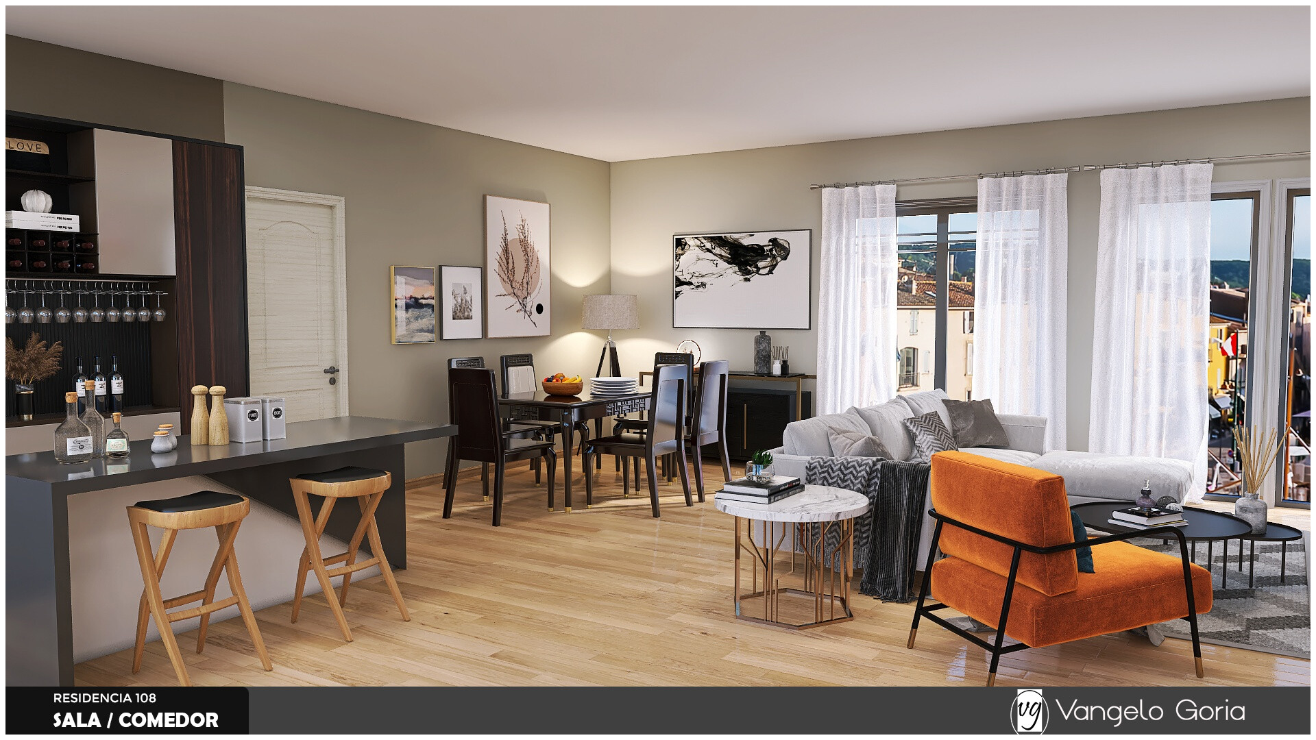 ArtStation - House 108 Project - ISOMETRIC & Interiors