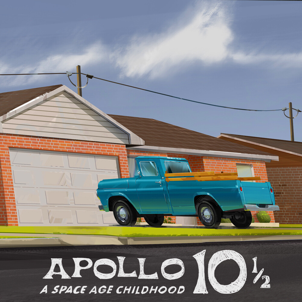 ArtStation - Apollo 10½: A Space Age Childhood - Backgrounds 01