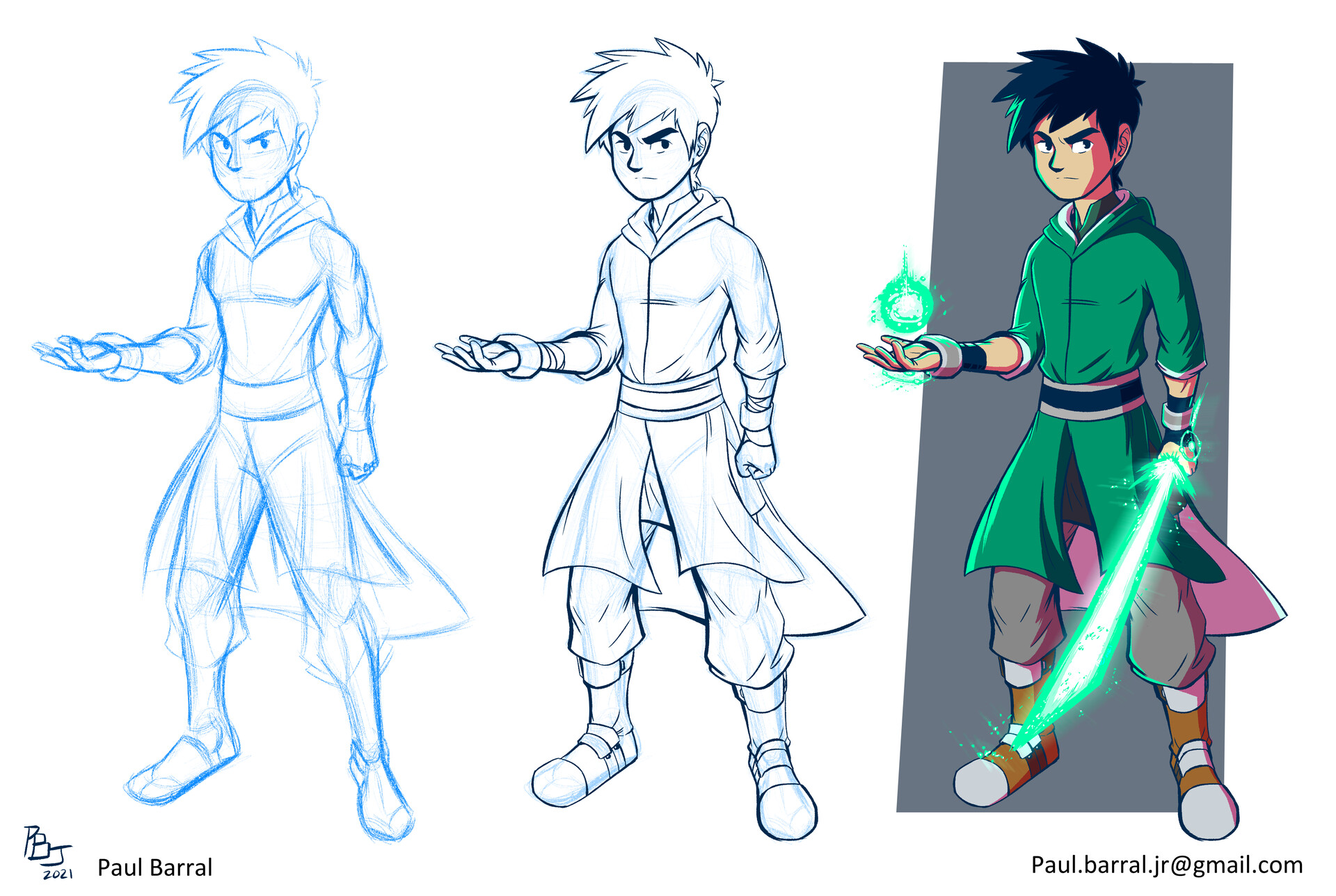 ArtStation - Payton Character Design