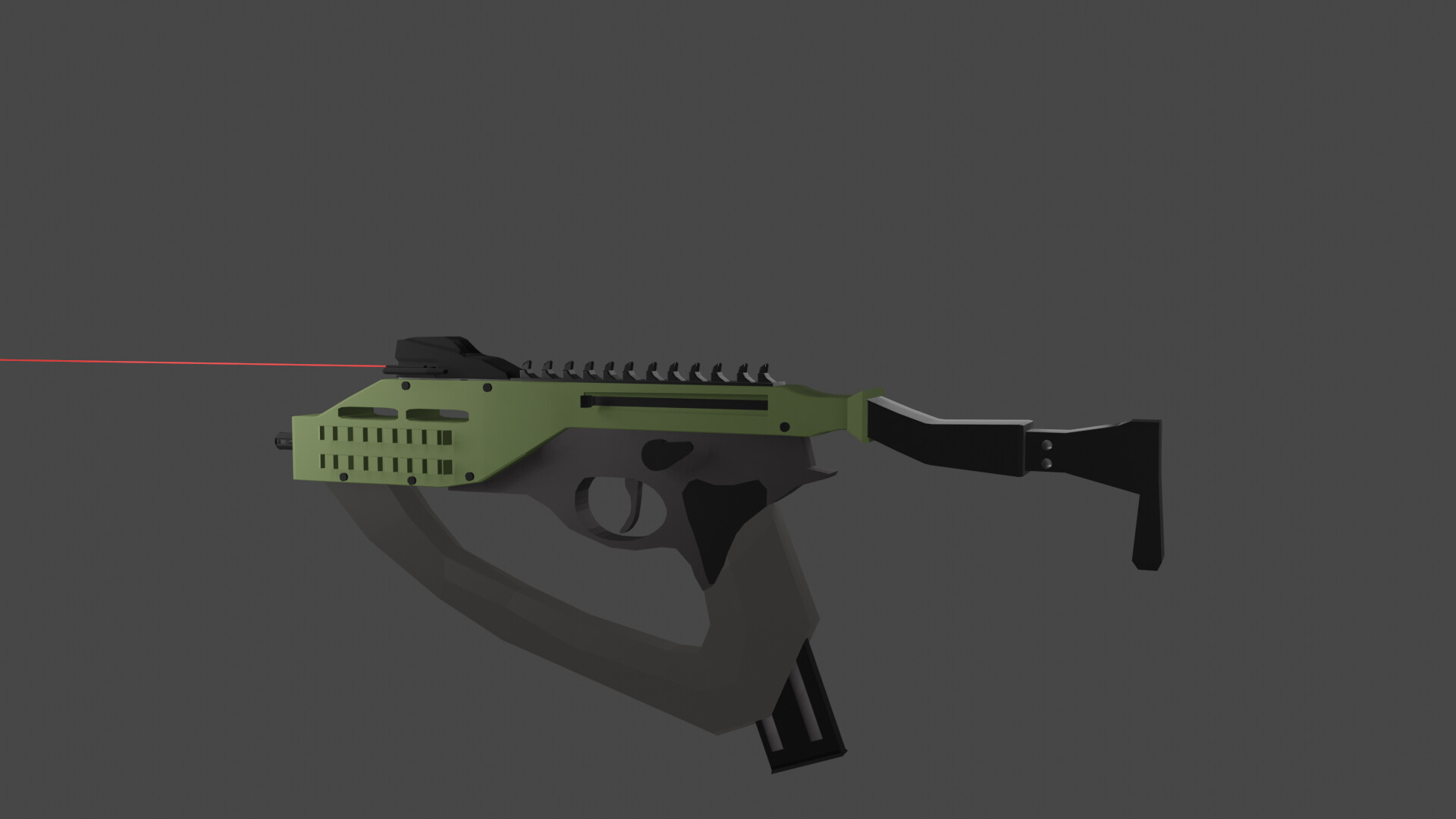 ArtStation - Survival project Gun model