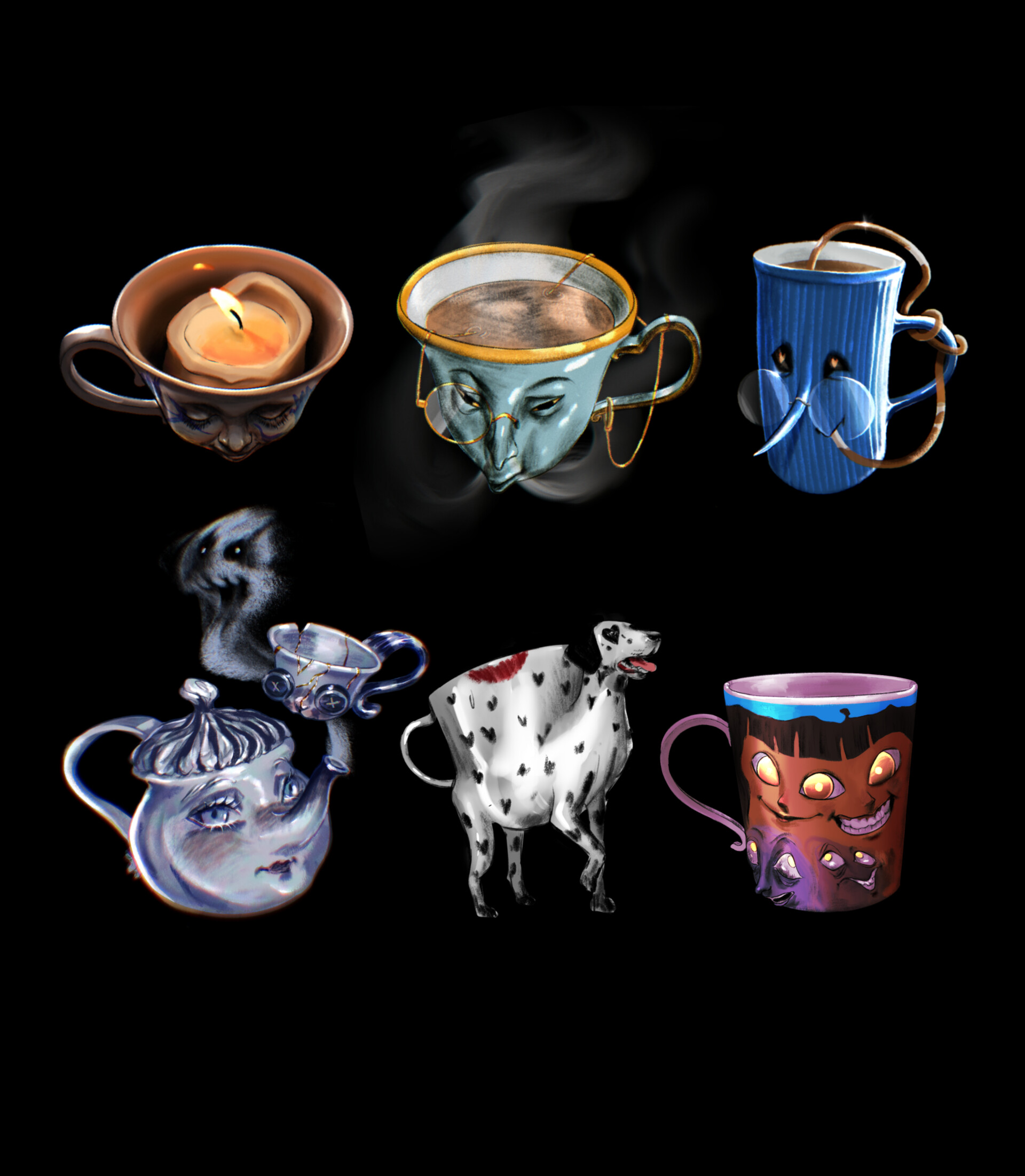 ArtStation - Teacups