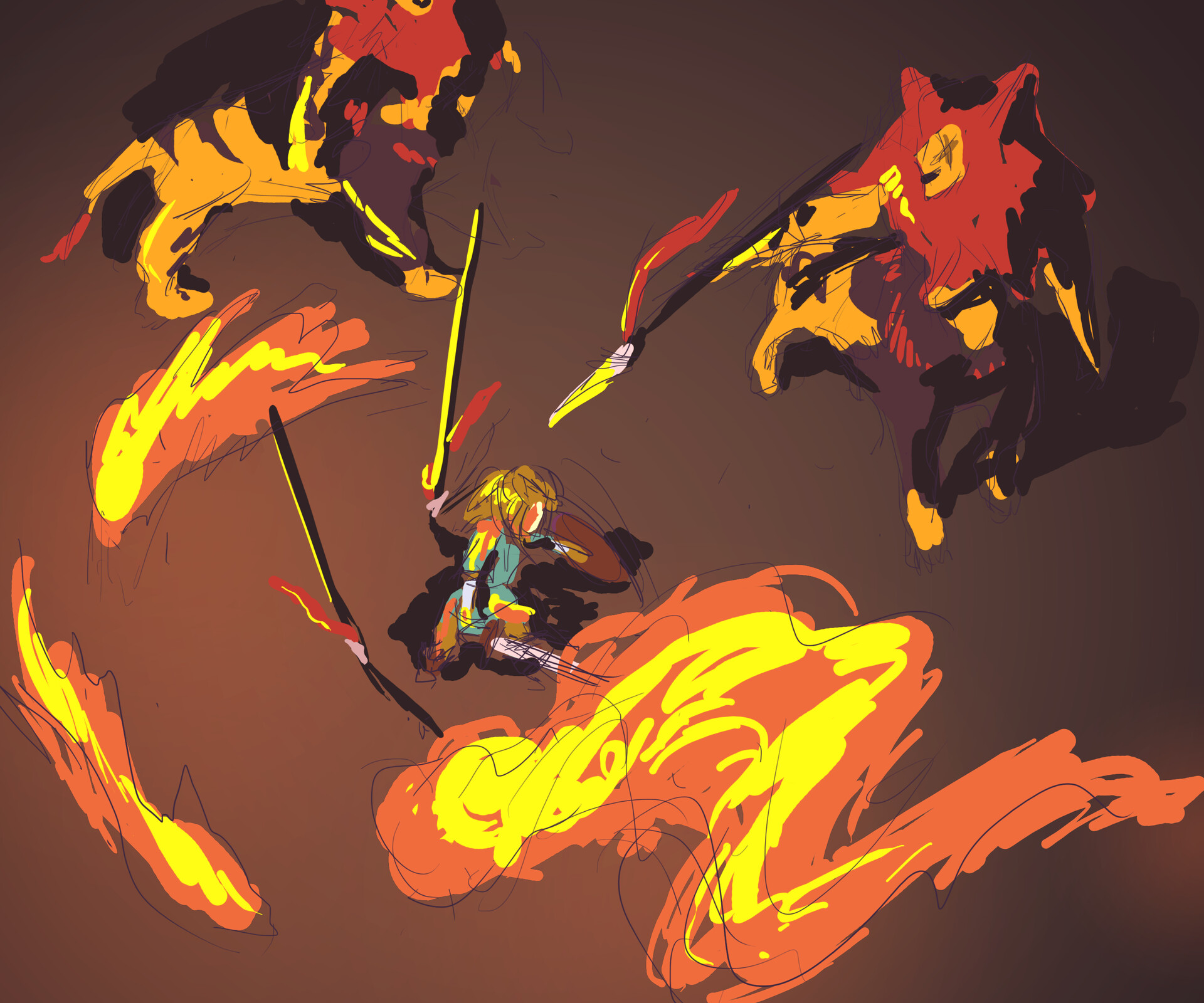 ArtStation - Zelda Monsters Redesign