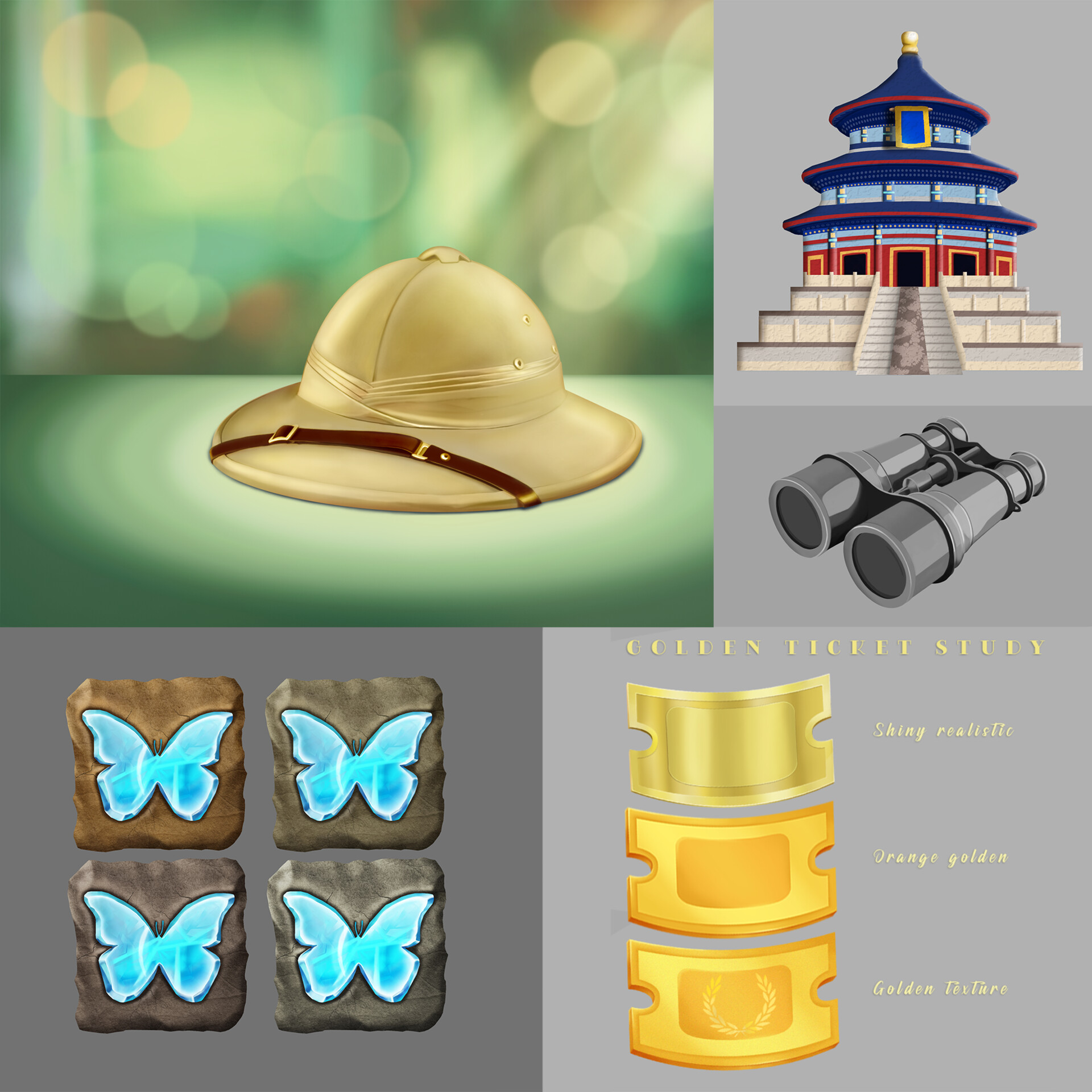 ArtStation - Game assets