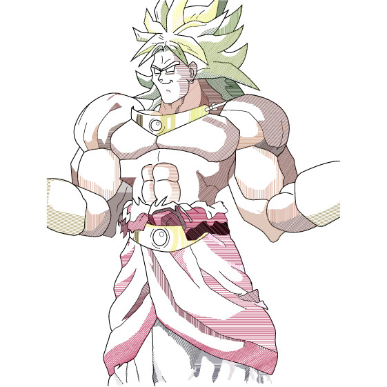 ArtStation - Broly The Legendary Super Saiyan