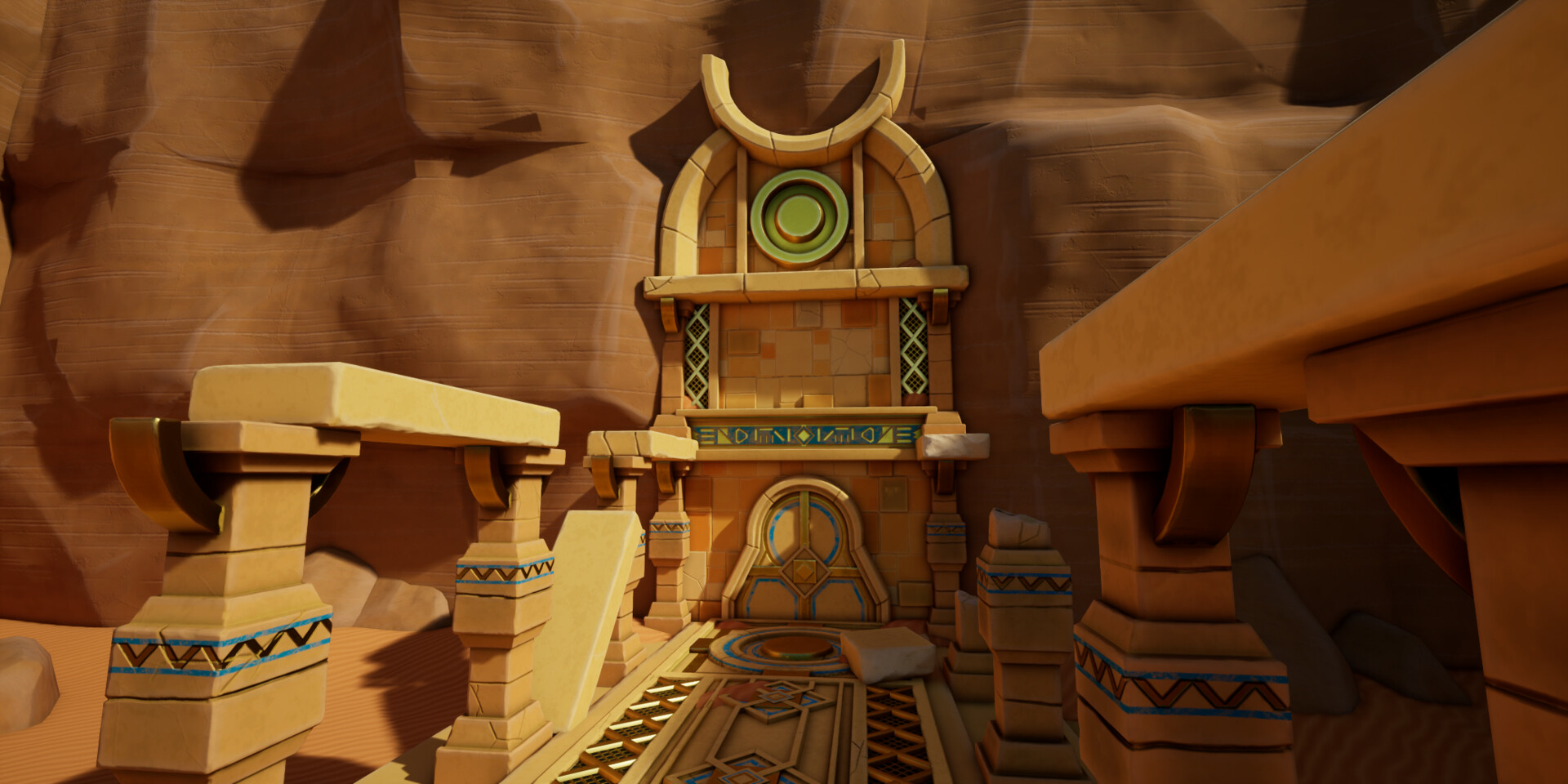 ArtStation - Temple of the Sand