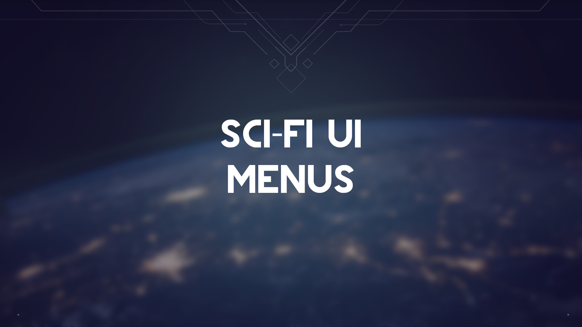 ArtStation - Sci-Fi UI Menu Set