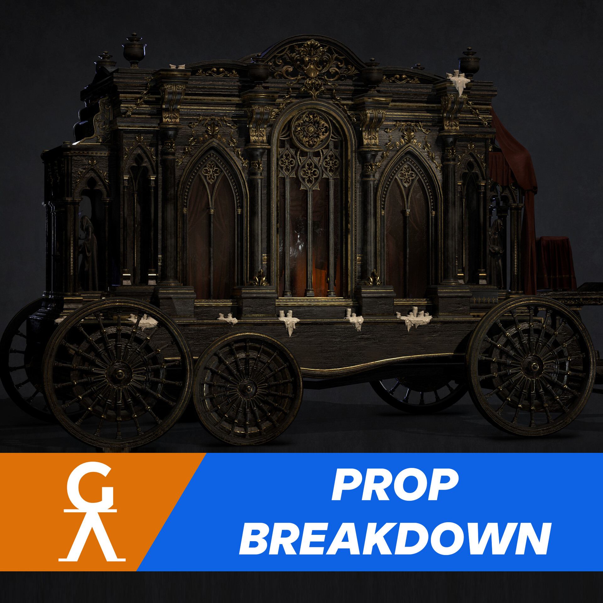 ArtStation - Carriage - Prop Breakdown - Camilla Pontiggia
