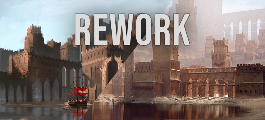 ArtStation - Desert Port City Rework