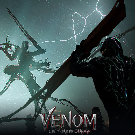 ArtStation - Venom 2 Let There Be Carnage: Cathedral Exterior Fight