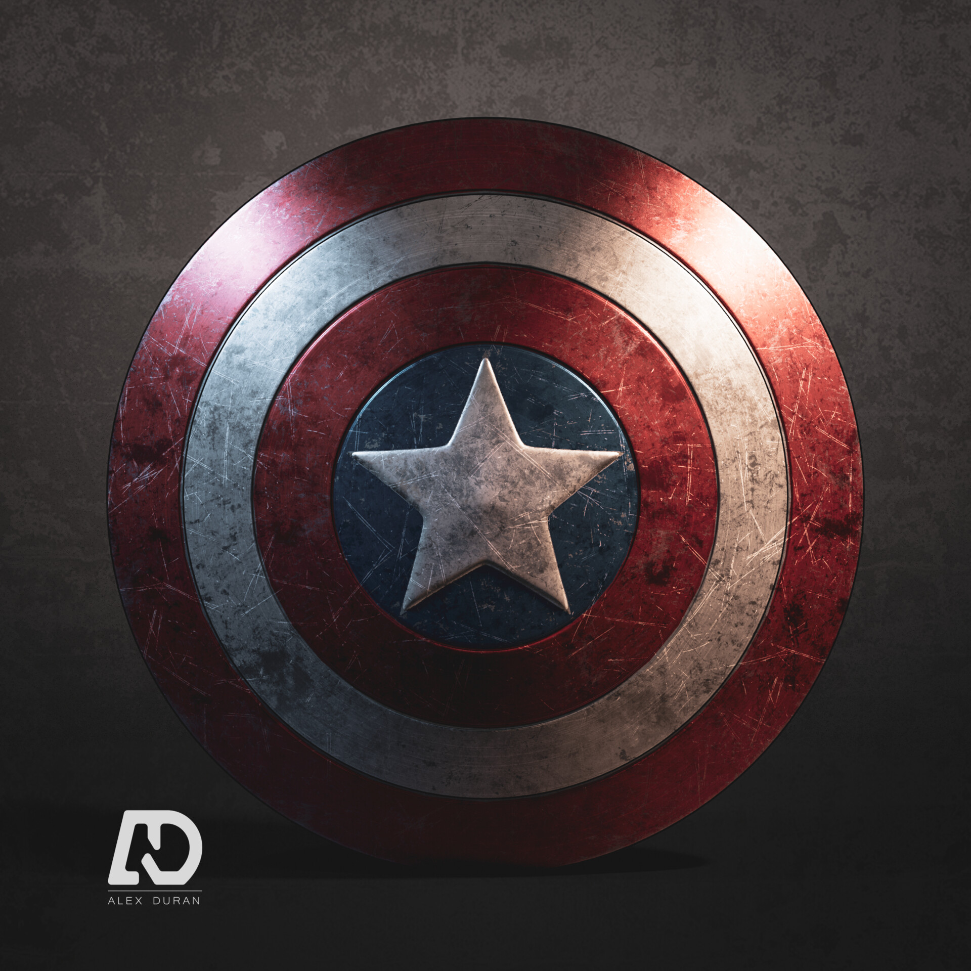 ArtStation - Captain America's Shield