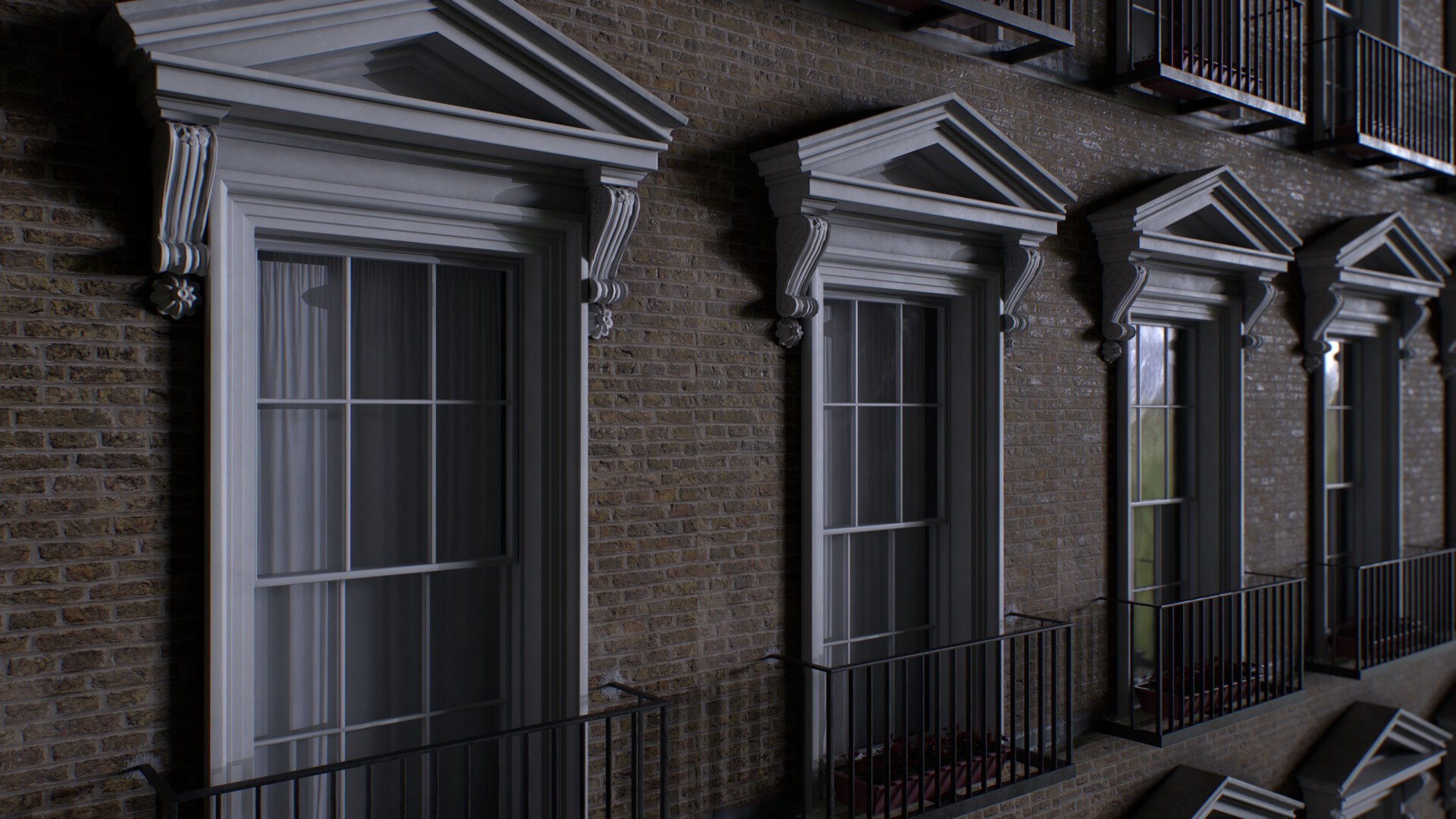 ArtStation - British Window - Modular