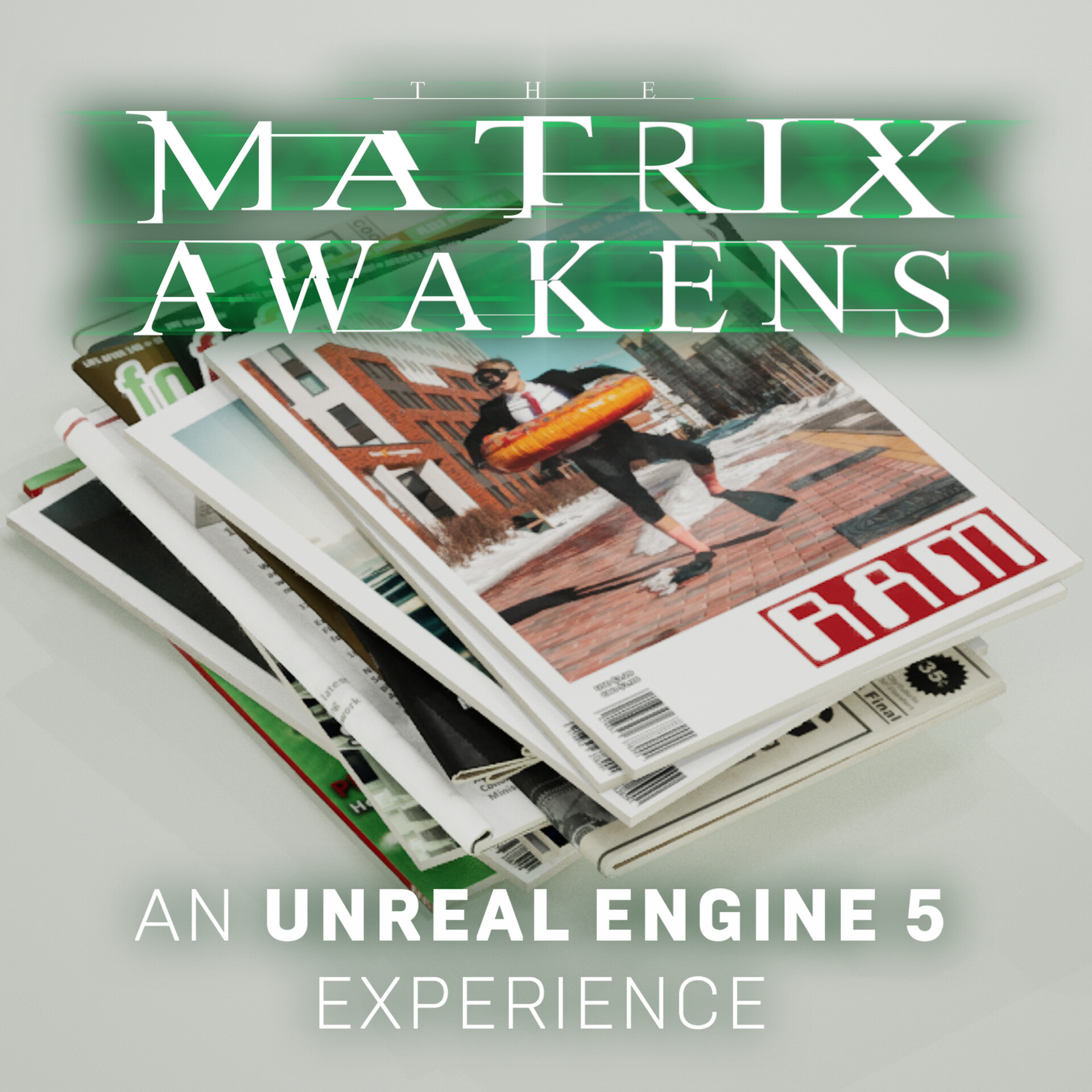 ArtStation - The Matrix Awakens - Magazines & Books