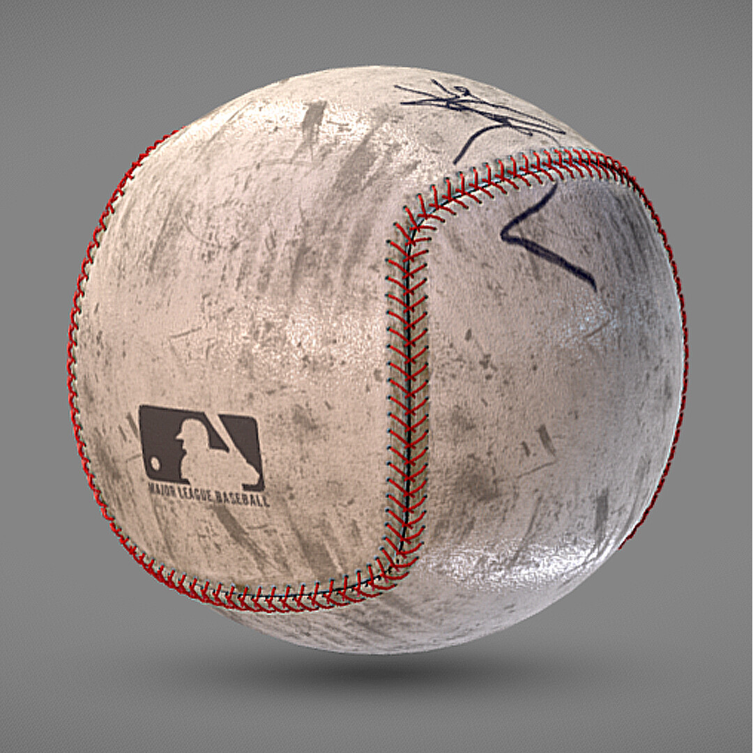 ArtStation - PBR Baseball