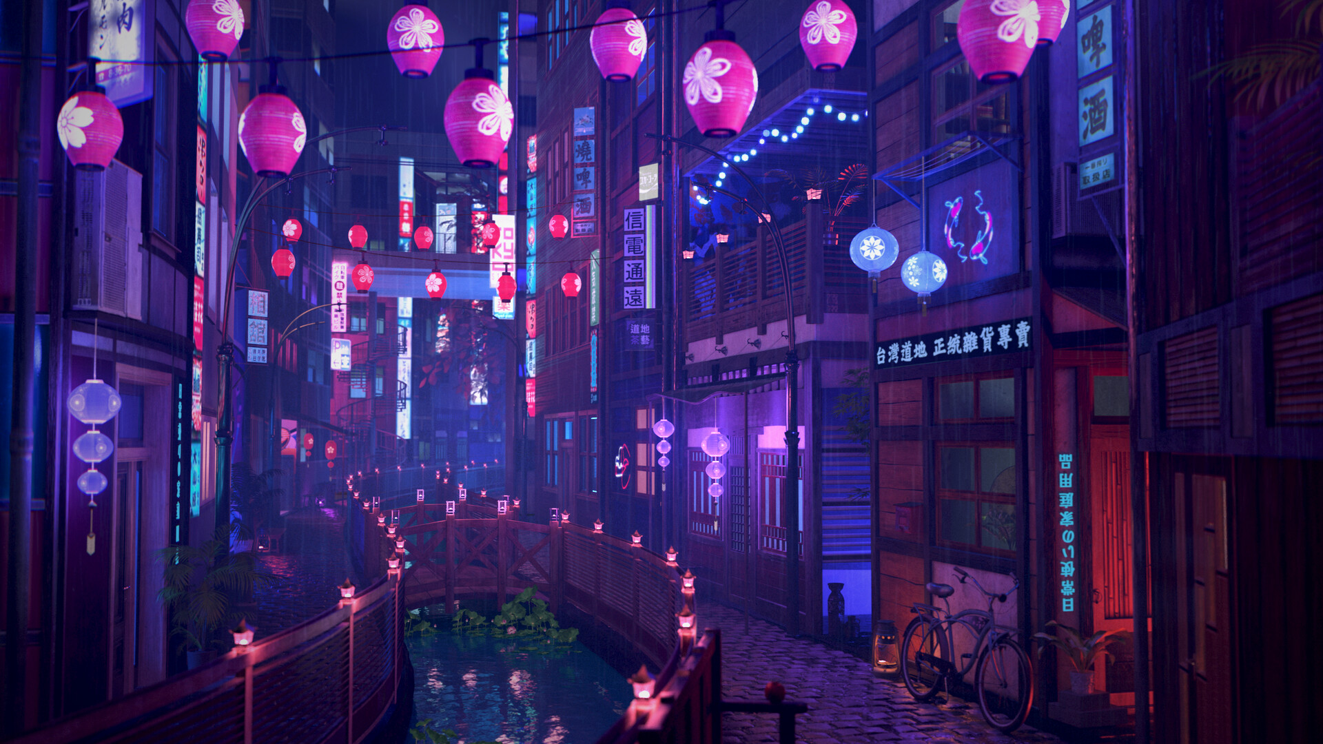 ArtStation - tokyo night
