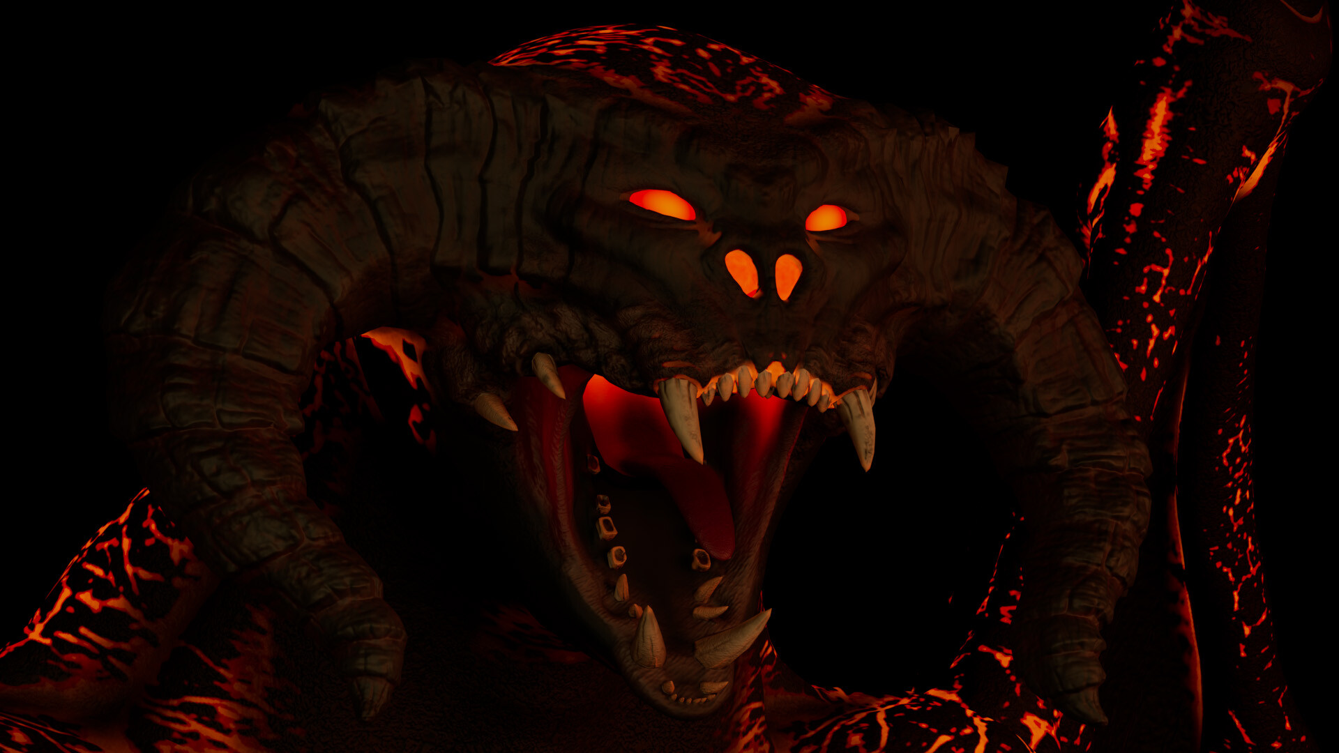 ArtStation - The Balrog | Lord Of The Rings