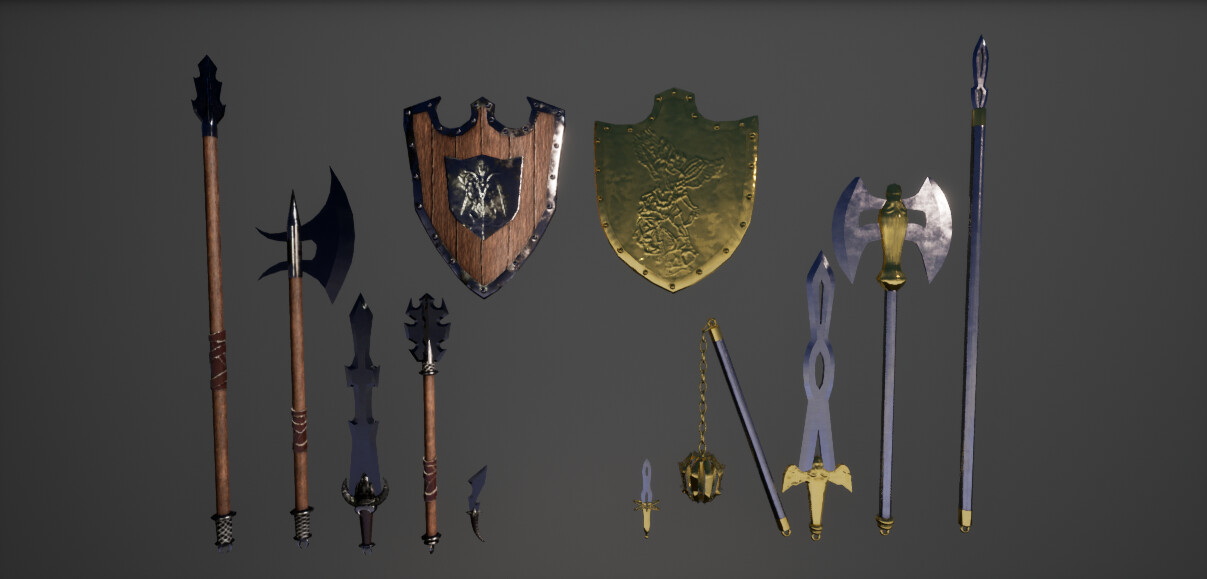 ArtStation - Medieval Fantasy Asset Pack - To be Developed, Feedback ...