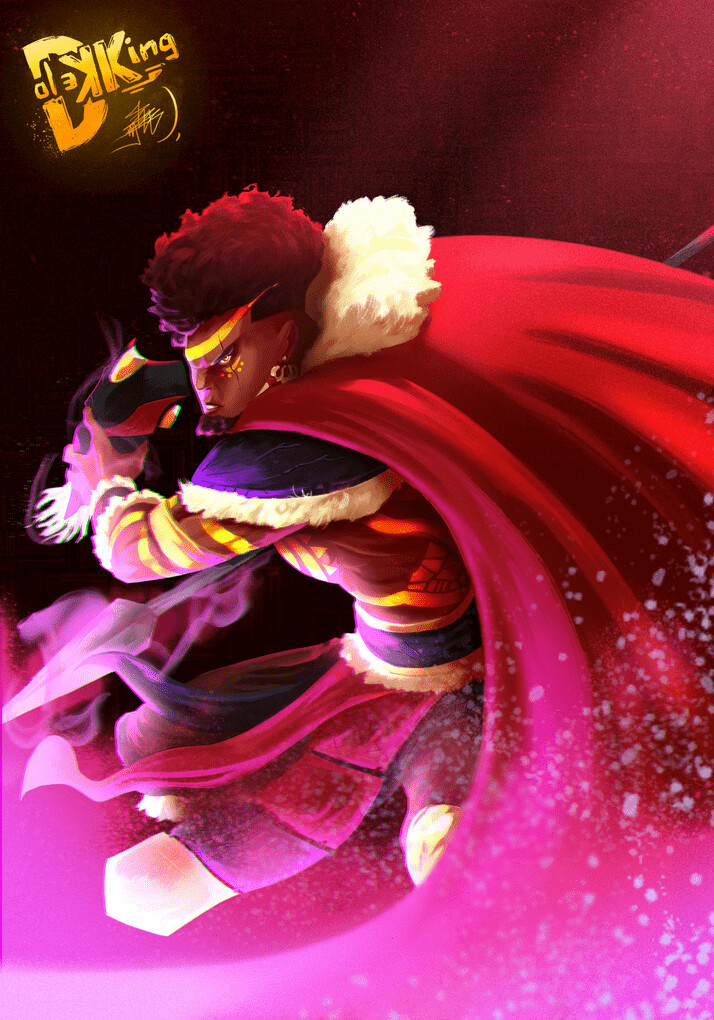 ArtStation - Seke (War call) workflow