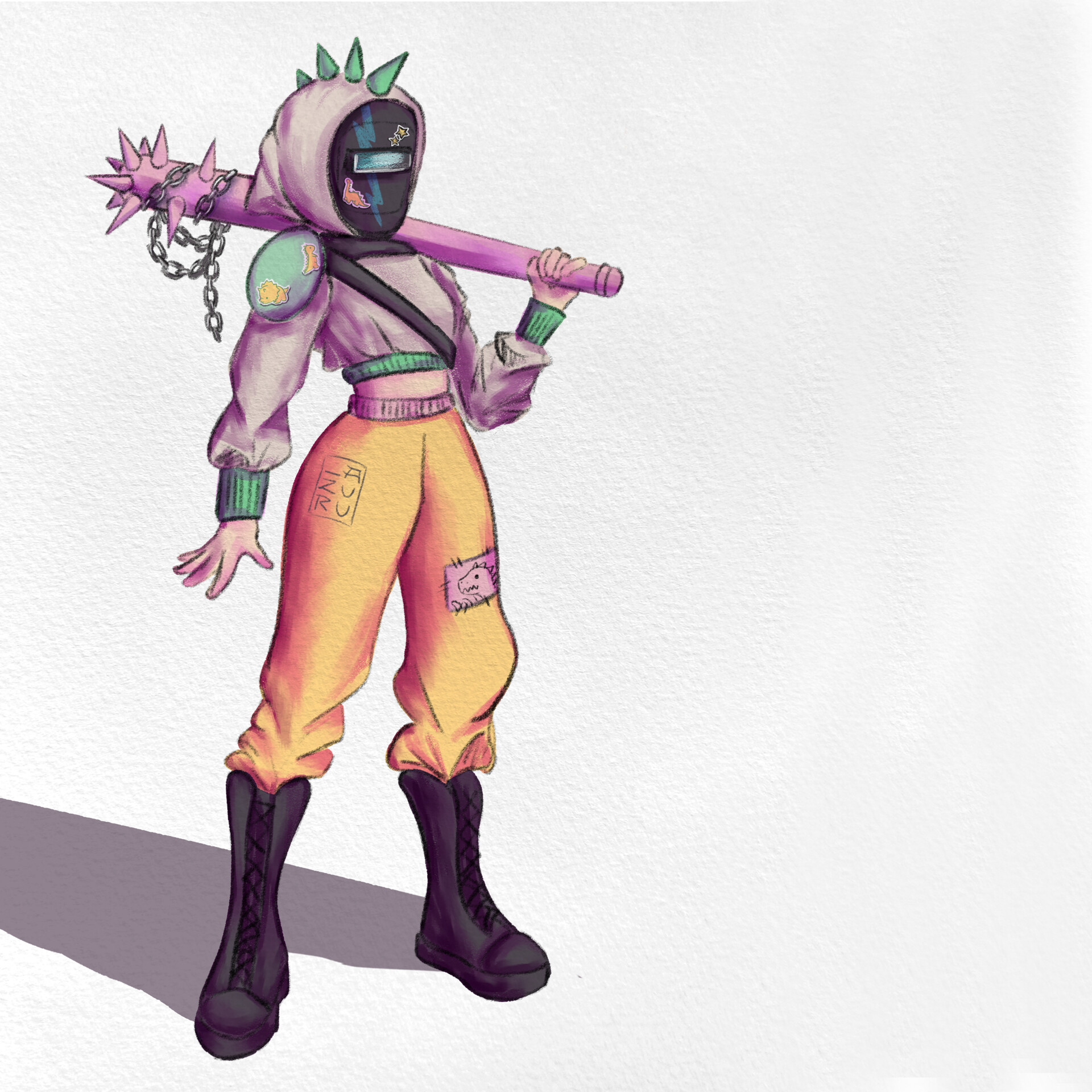 ArtStation - Apocalypse costume character design