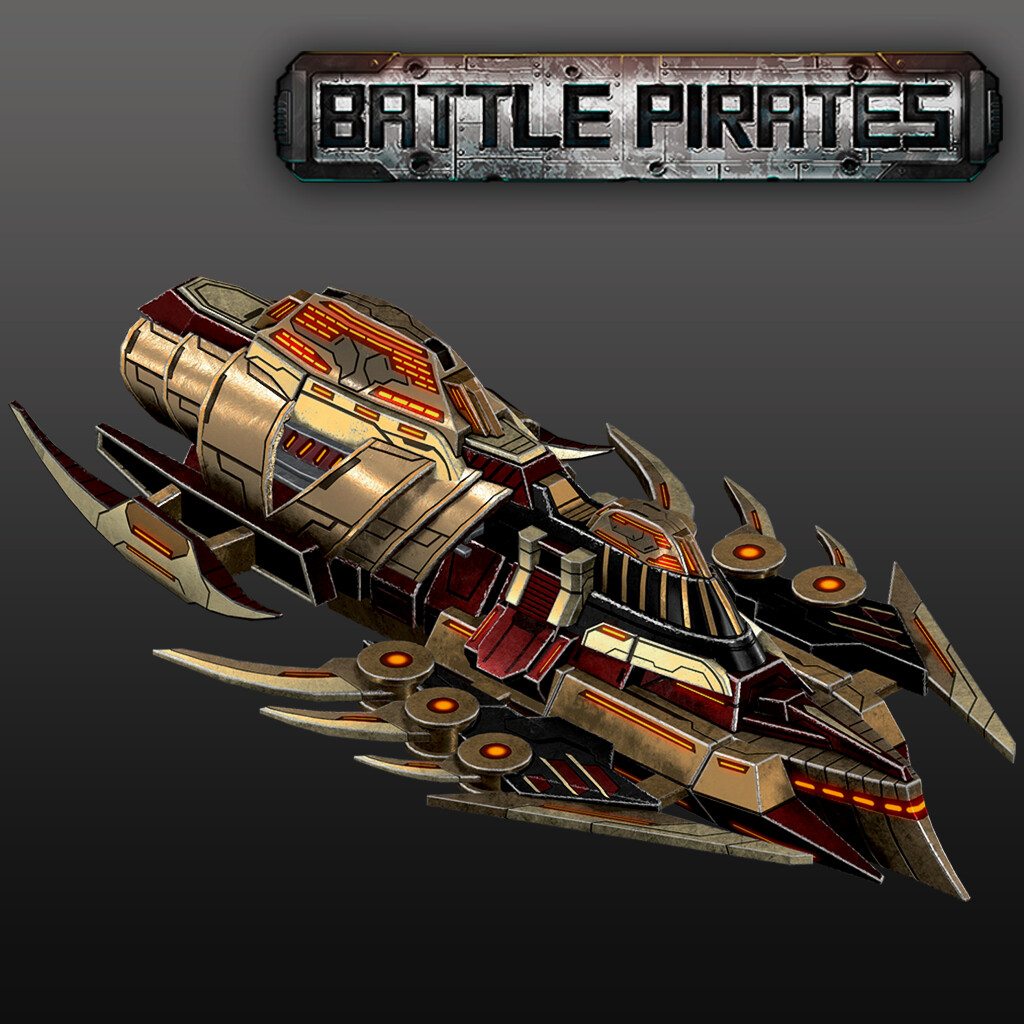 ArtStation - Battle Pirates Art - Ships 2021