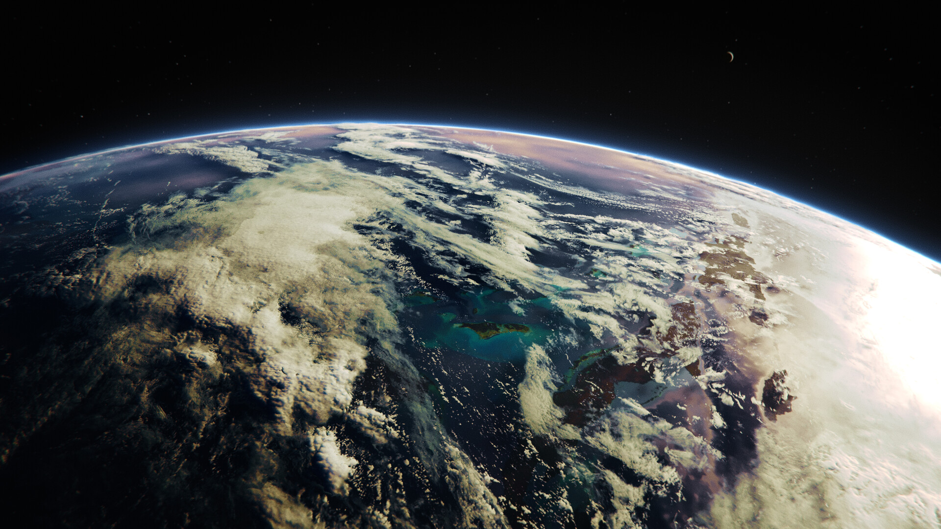 ArtStation - Earth Purple