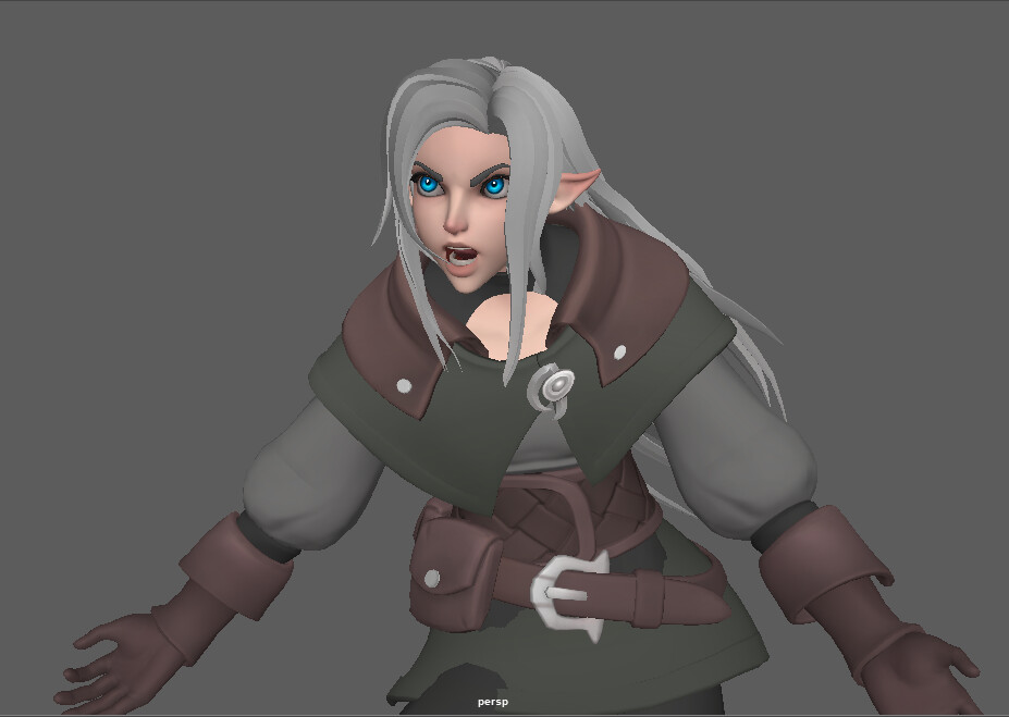 ArtStation - Azri short scene (WIP)