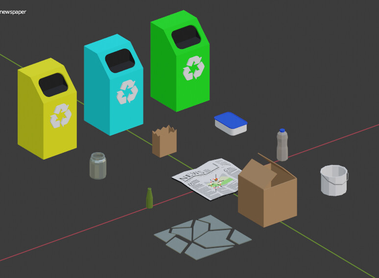 ArtStation - Recycle Props