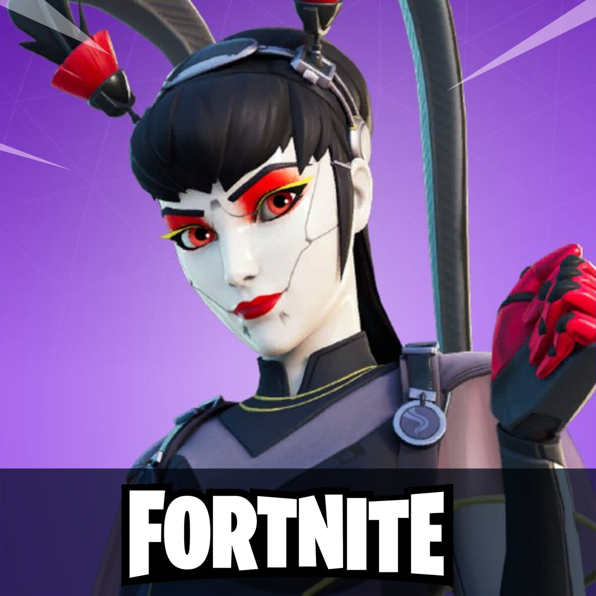 Artstation Fortnite Battle Royale Tsuki 2 0 Outfit