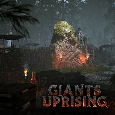 ArtStation - Giants Uprising - Borderlands on fire