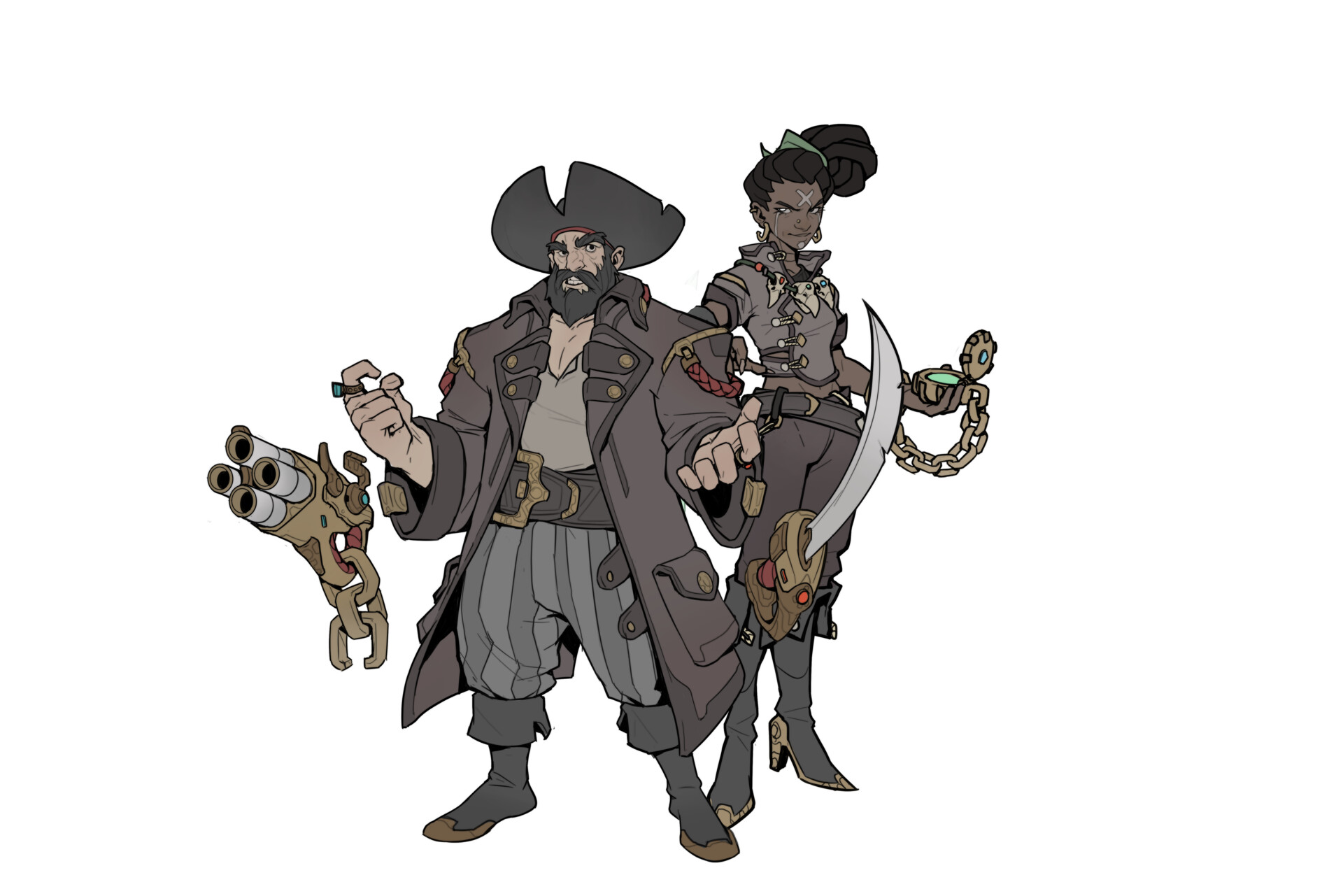 ArtStation - THE SHORTBEARD PIRATES