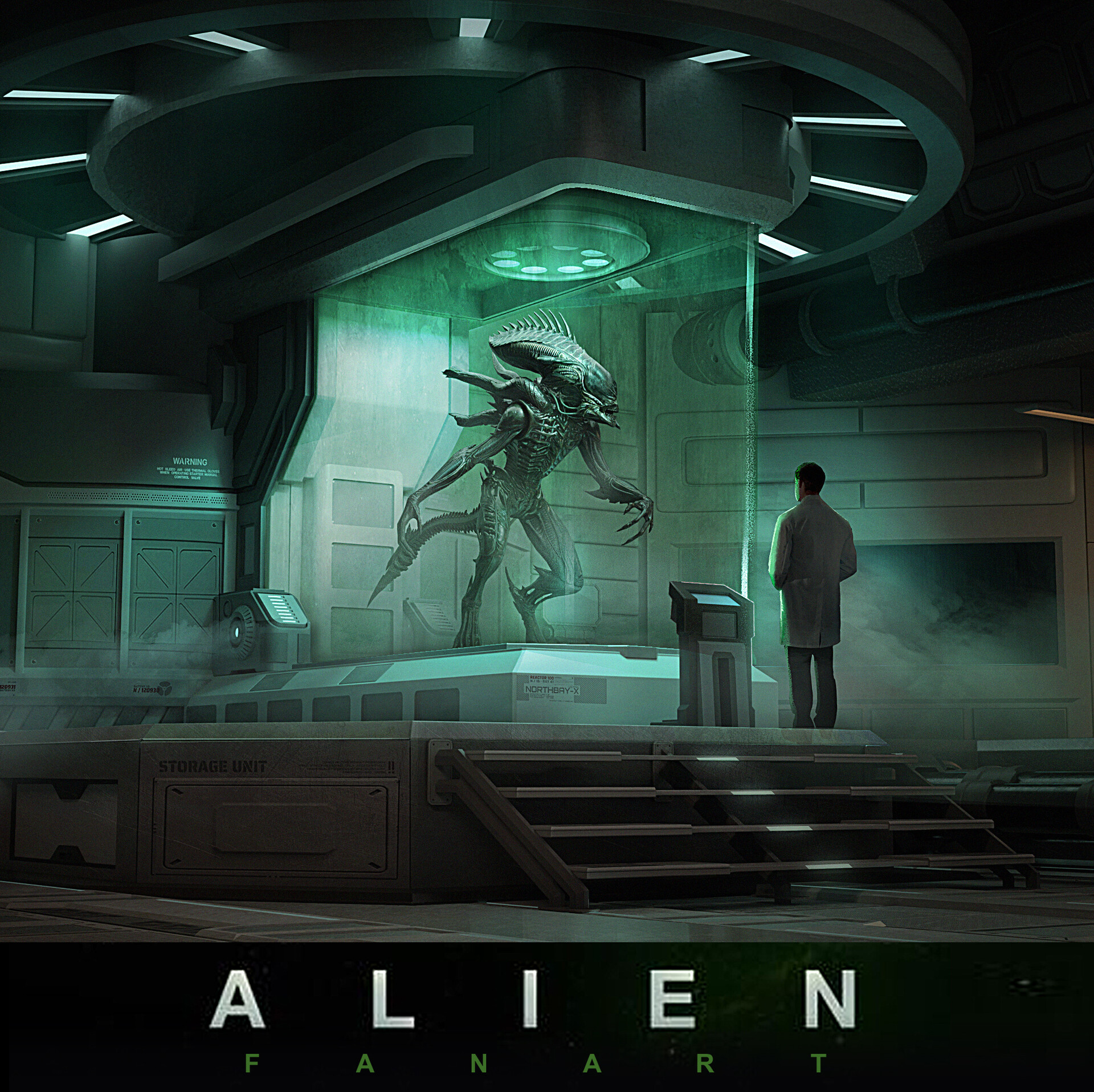 ArtStation - David and the Alien